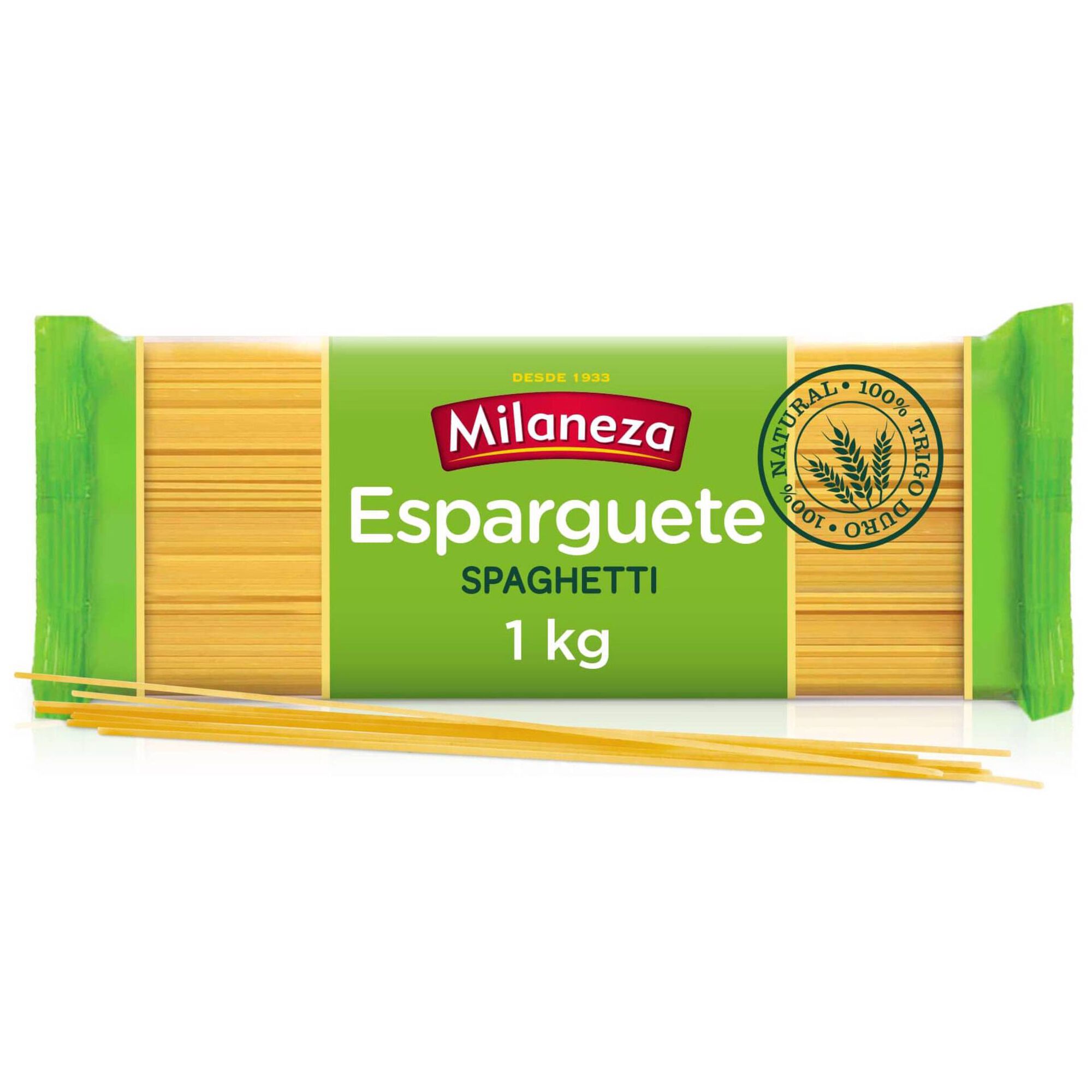 Massa Esparguete - emb. 1 kg - Milaneza | Continente Online