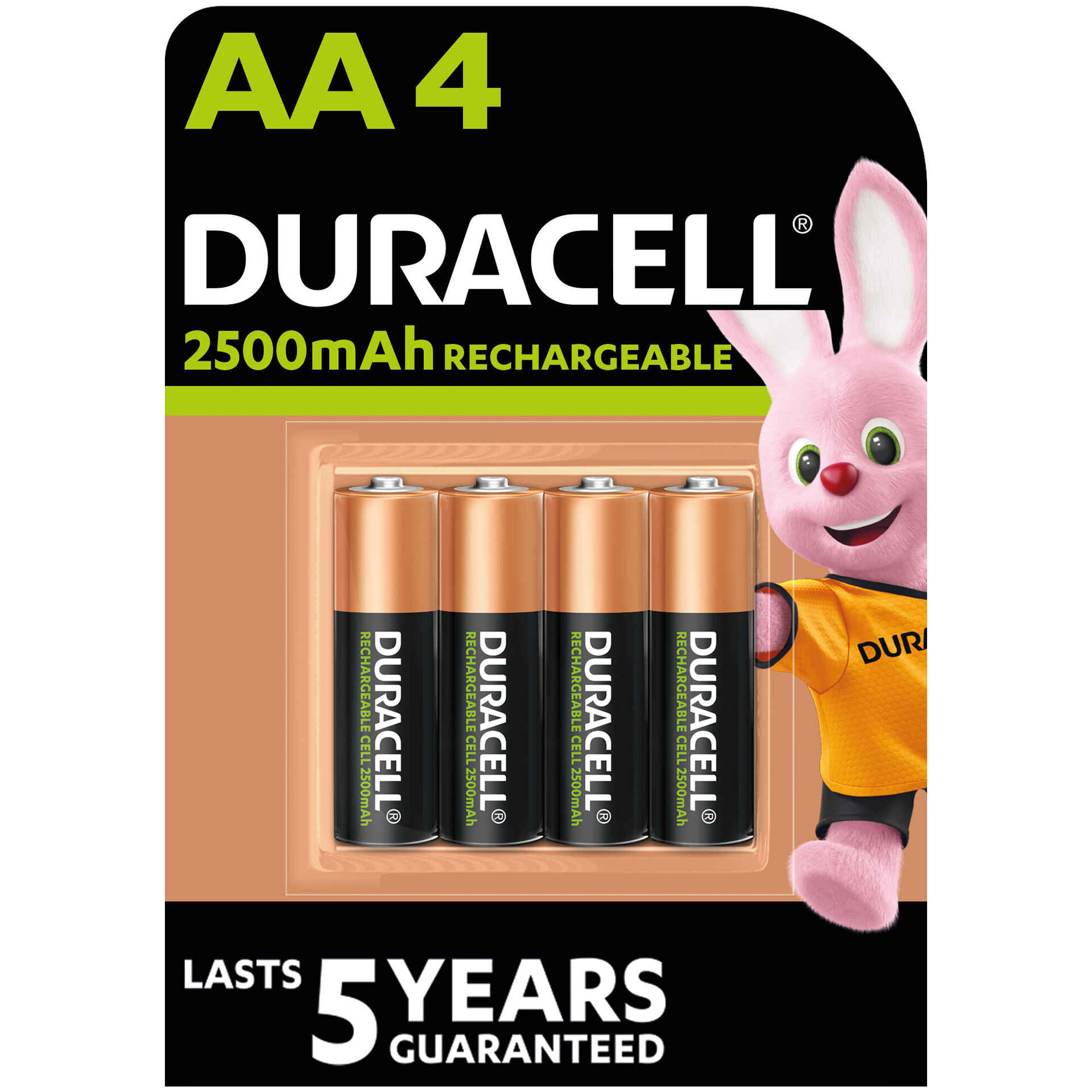 Pilhas Recarregáveis AA 2500mAh emb. 4 un - Duracell | Continente