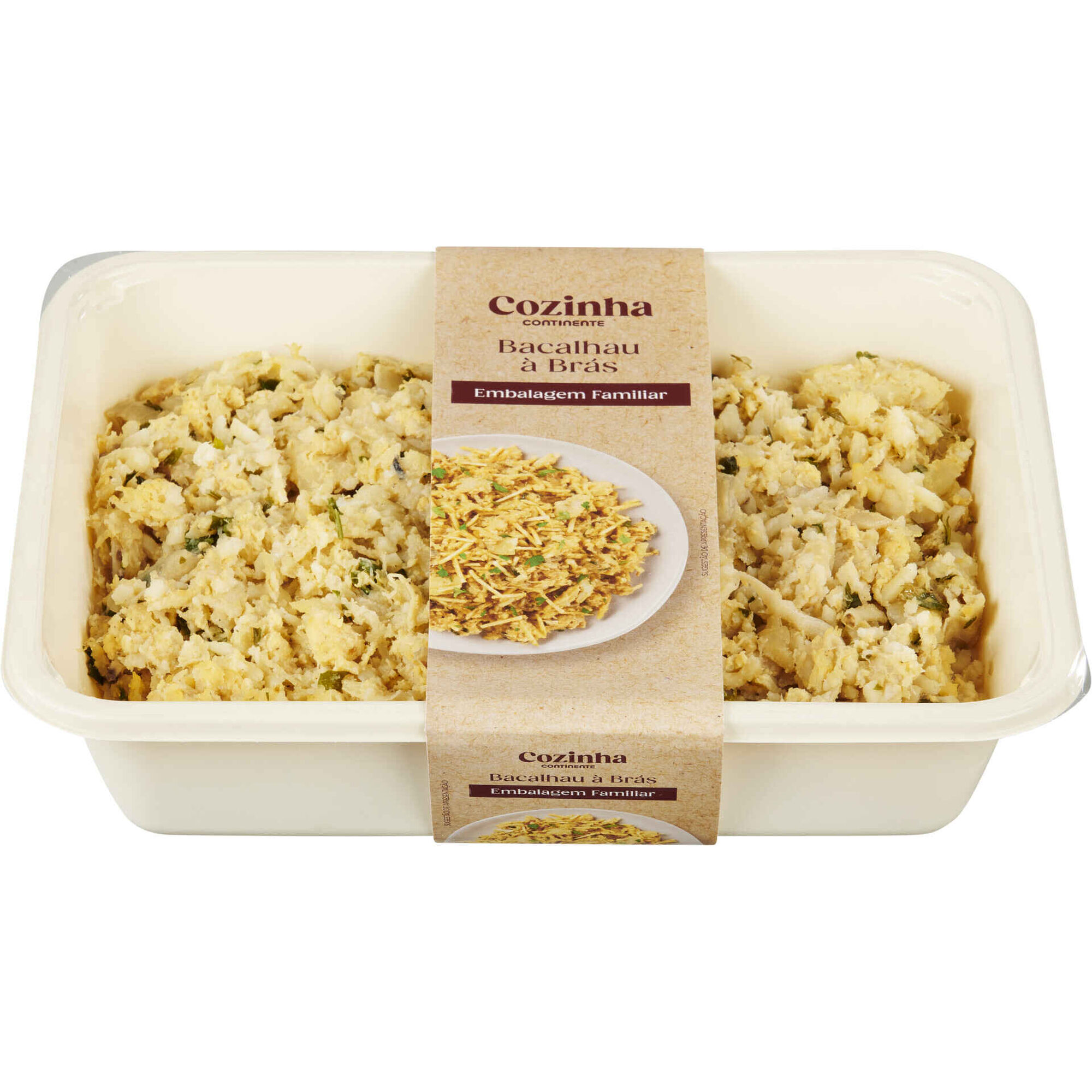 Bacalhau à Brás Cozinha Continente - emb. 700 gr | Continente Online