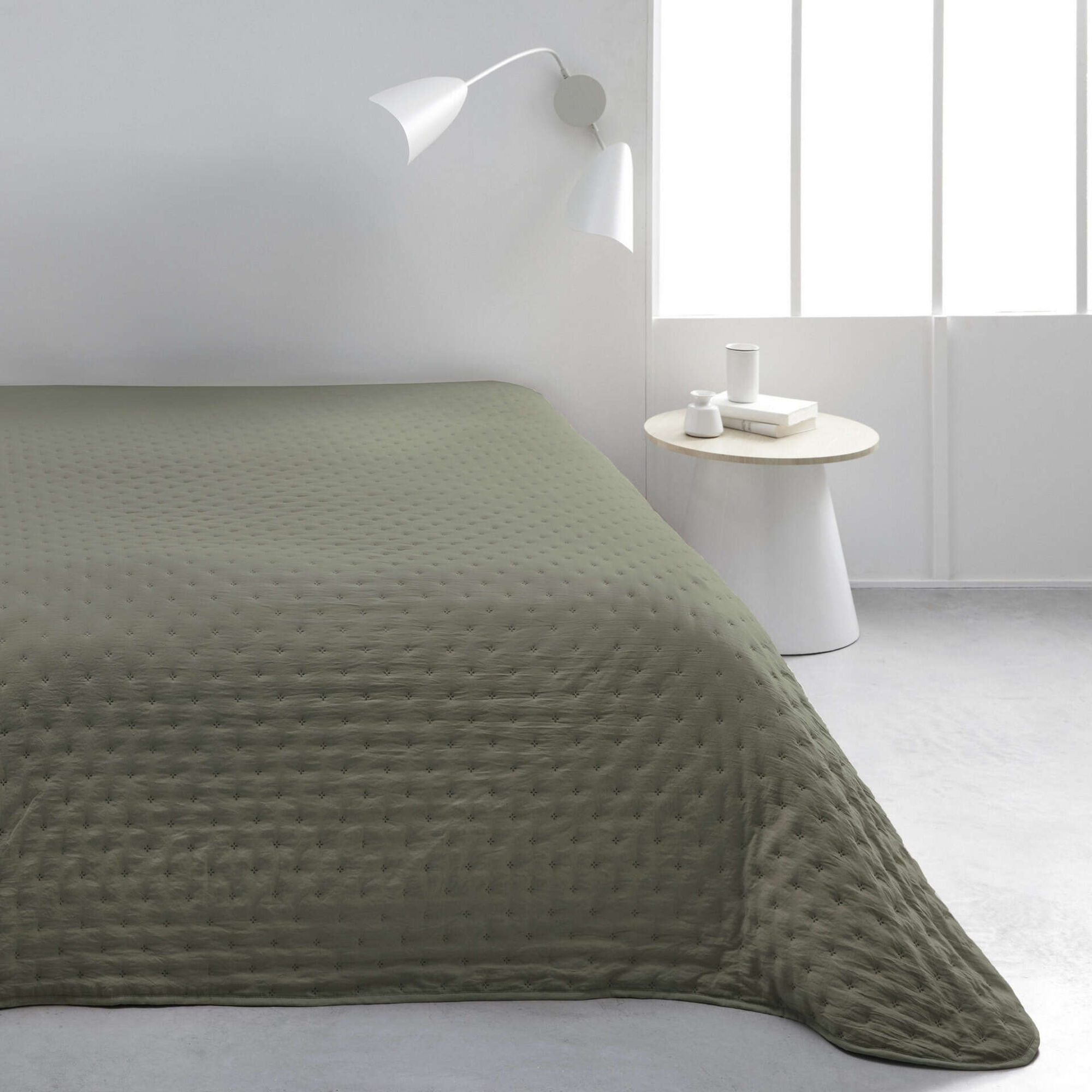 Colcha Washed 160x220cm Verde Kasa - 1 un | Continente Online