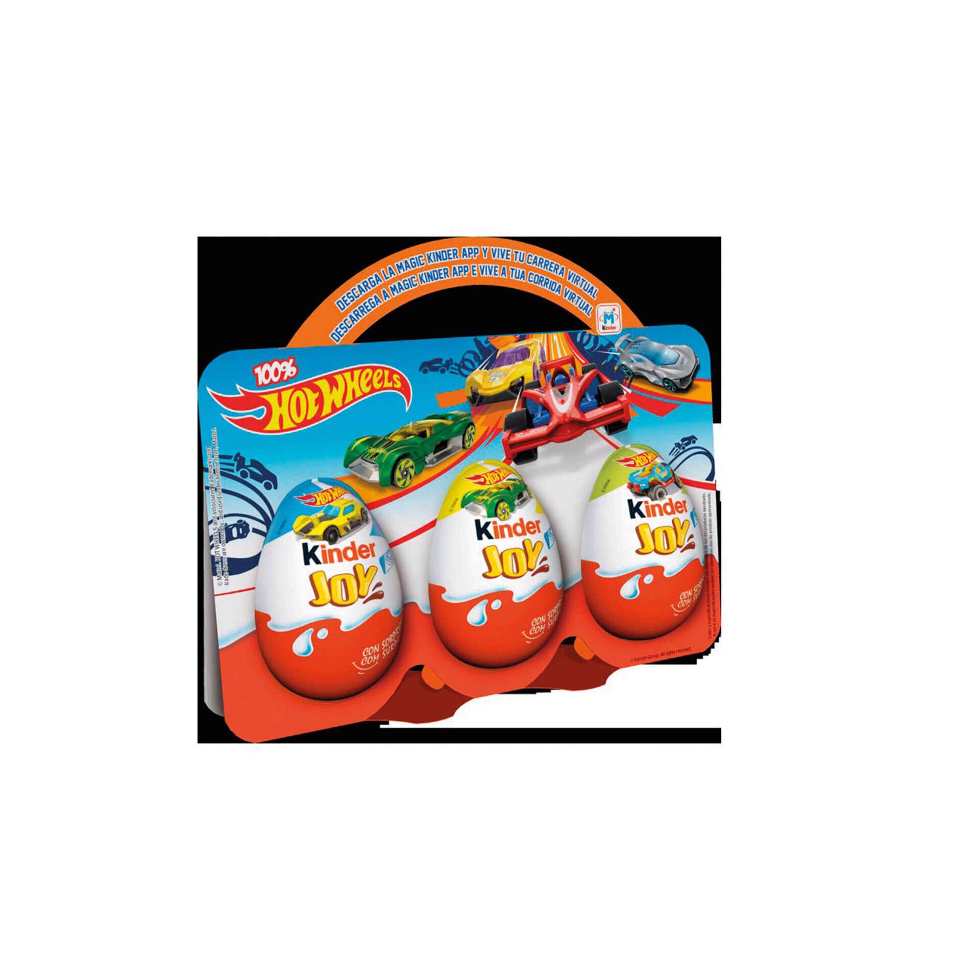 Ovo de Chocolate de Leite com Surpresa Kinder Joy | Continente Online