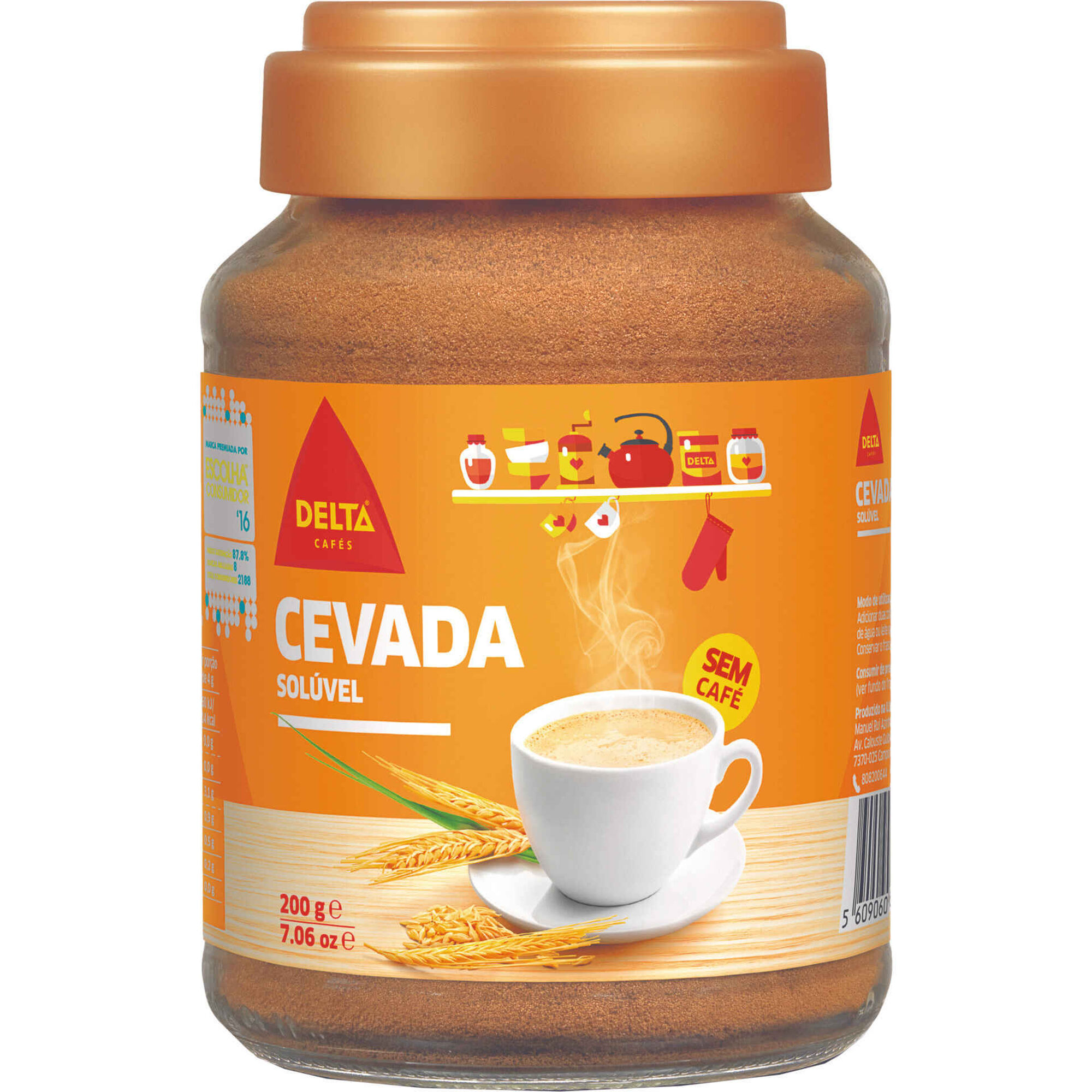 Cevada - emb. 200 gr - Delta | Continente Online