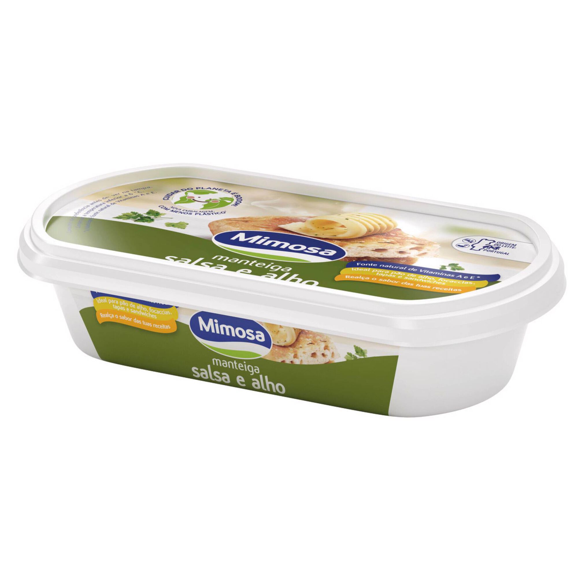 Manteiga Salsa e Alho - emb. 125 gr - Mimosa | Continente Online