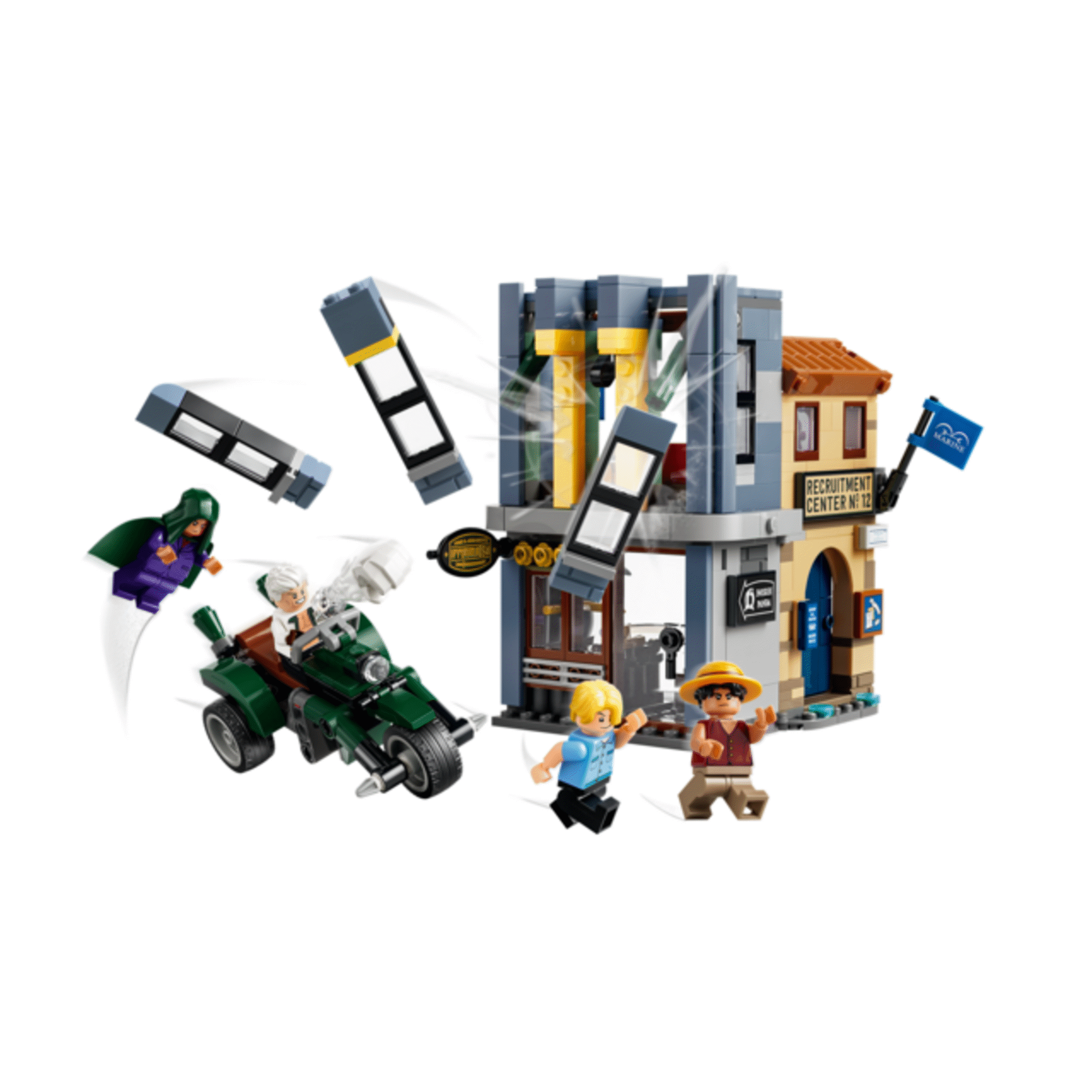LEGO One Piece - Confronto com o Capitão Smoker - 75642 | Continente Online