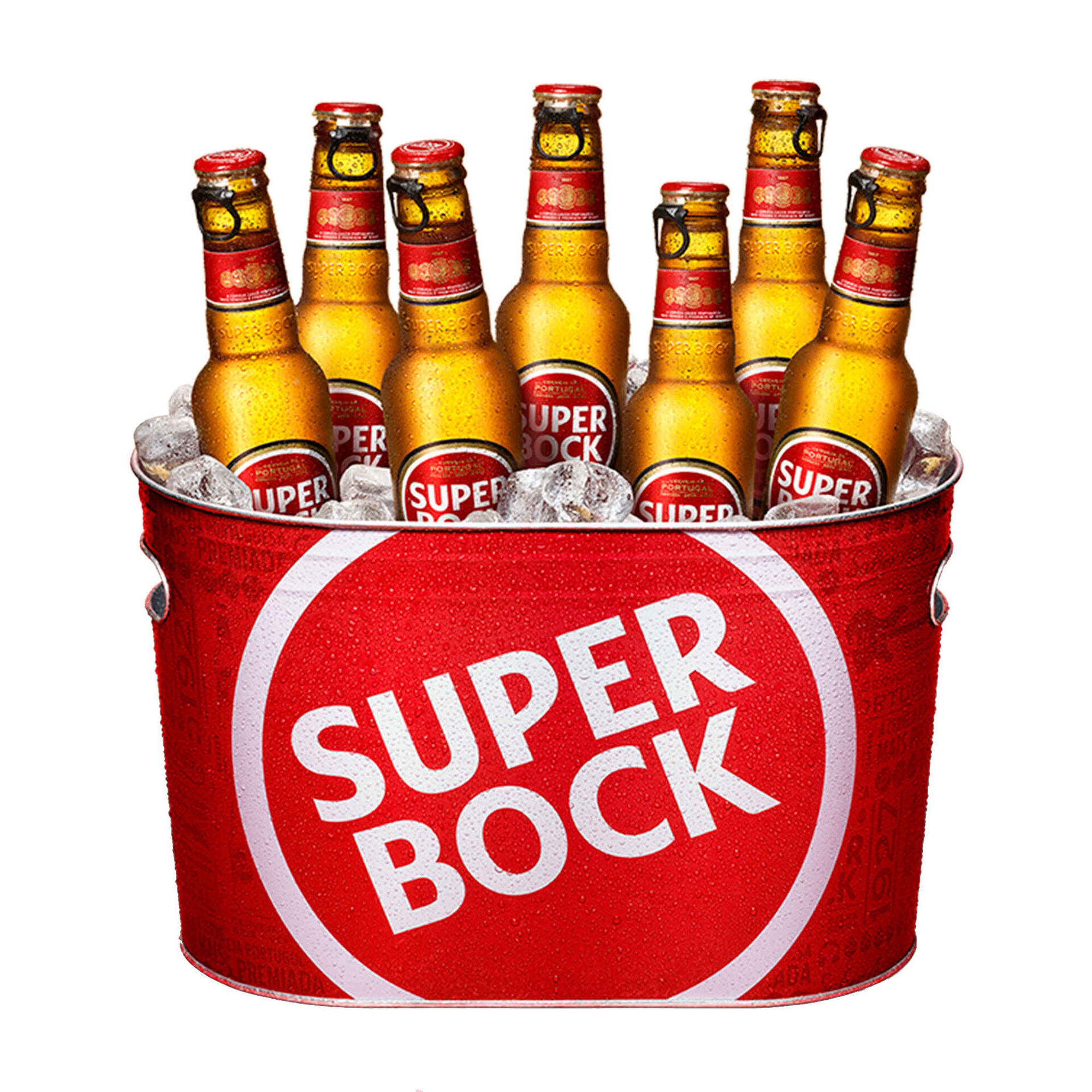 Cerveja Mini com Álcool com Balde emb. 14 x 20 cl - Super Bock | Continente