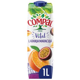 Néctar Laranja e Maracujá com Stevia emb. 1 lt - Compal Vital ...
