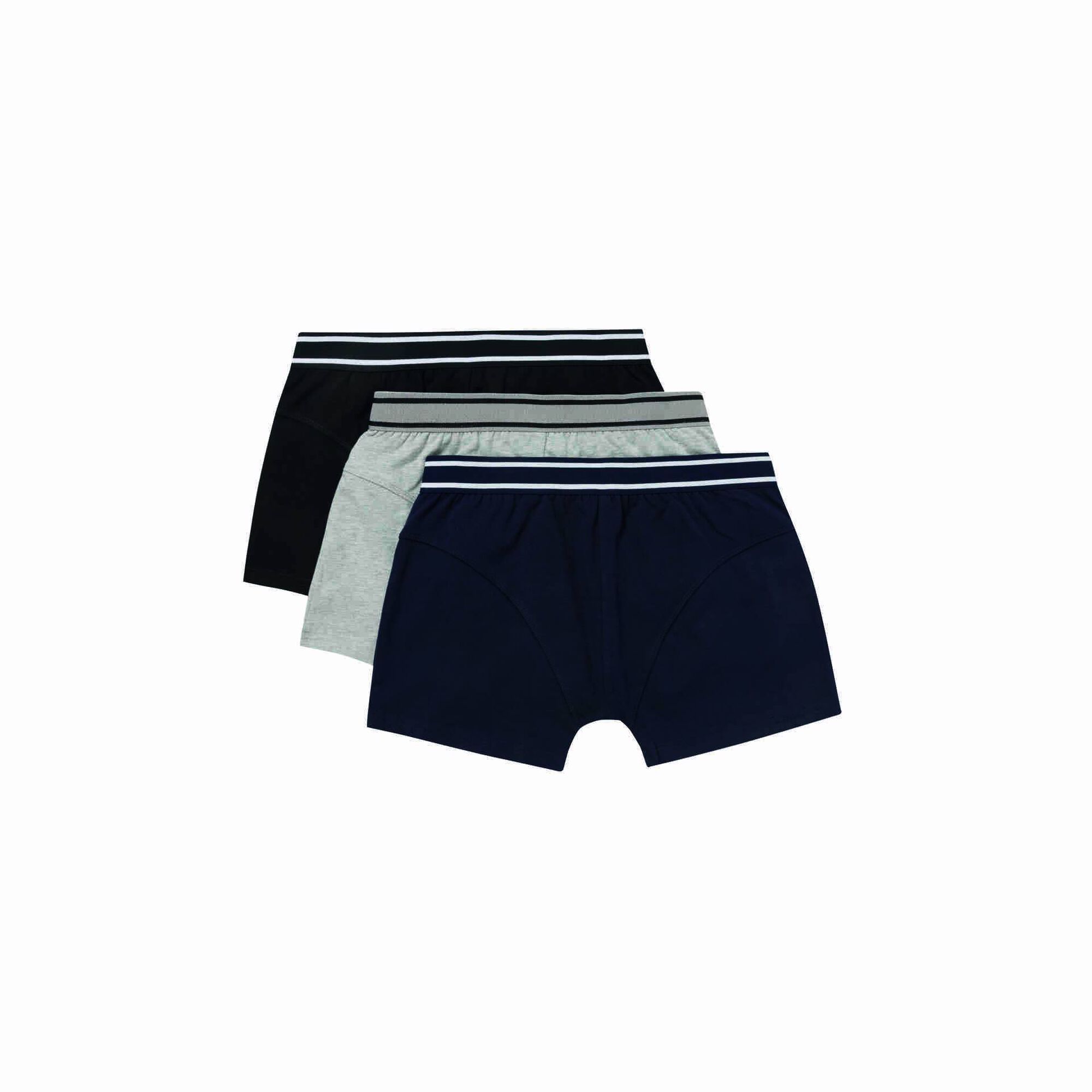 Conjunto 3 Boxers Preto Homem MO Body - 1 un | Continente Online