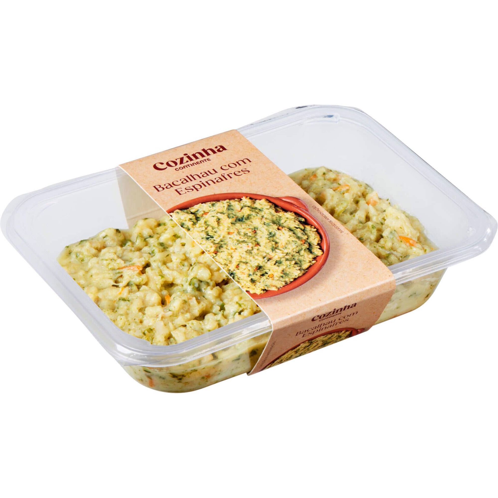 Bacalhau com Espinafres Cozinha Continente - emb. 300 gr | Continente ...