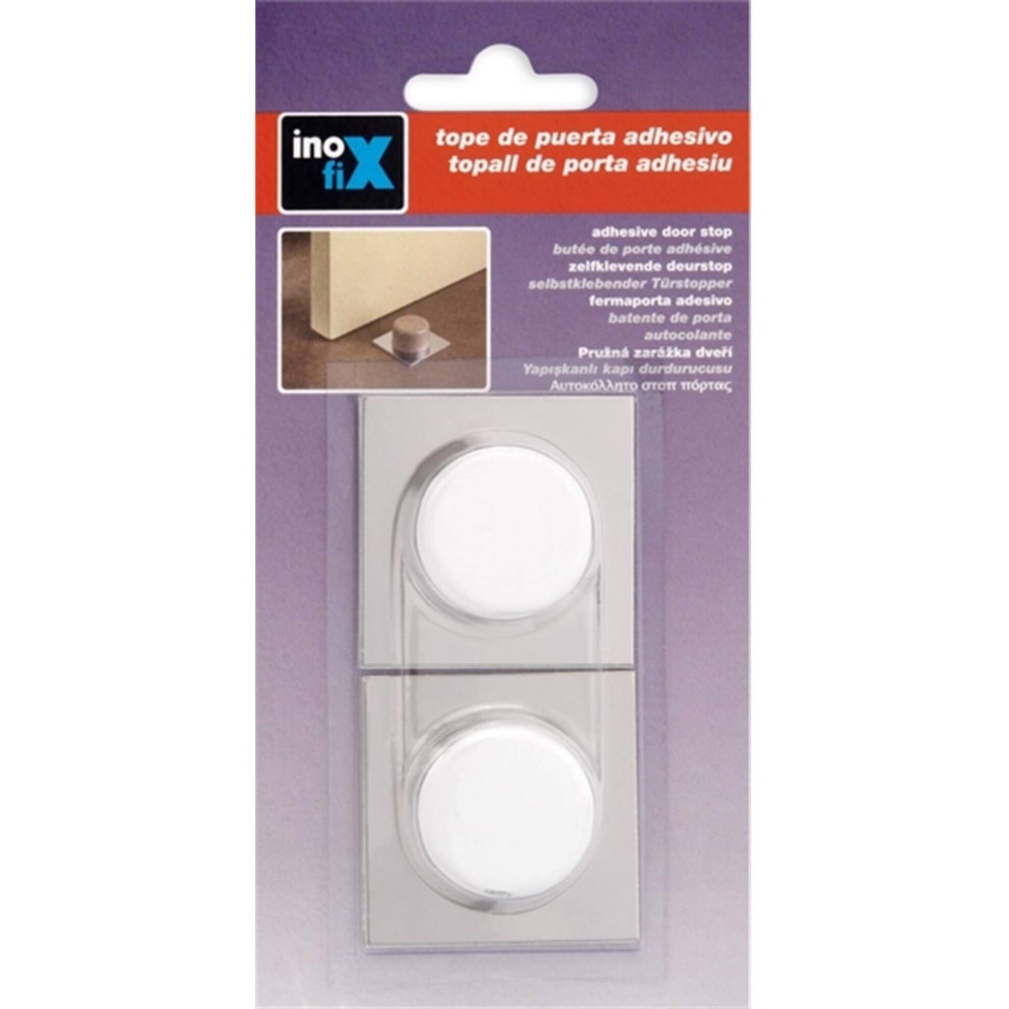 Batente de Porta Adesivo 45mm Branco Inofix - emb. 2 un | Continente Online
