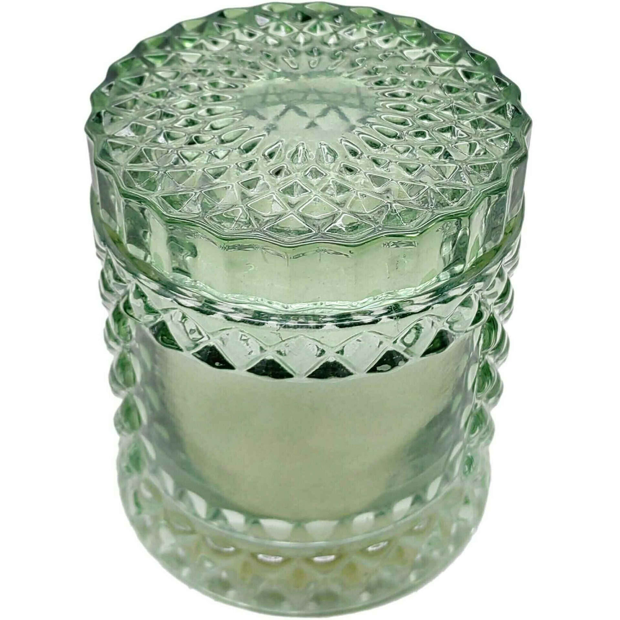 Vela em Copo com Tampa Vidro 190g Canela Vermelha Kasa - 1 un ...