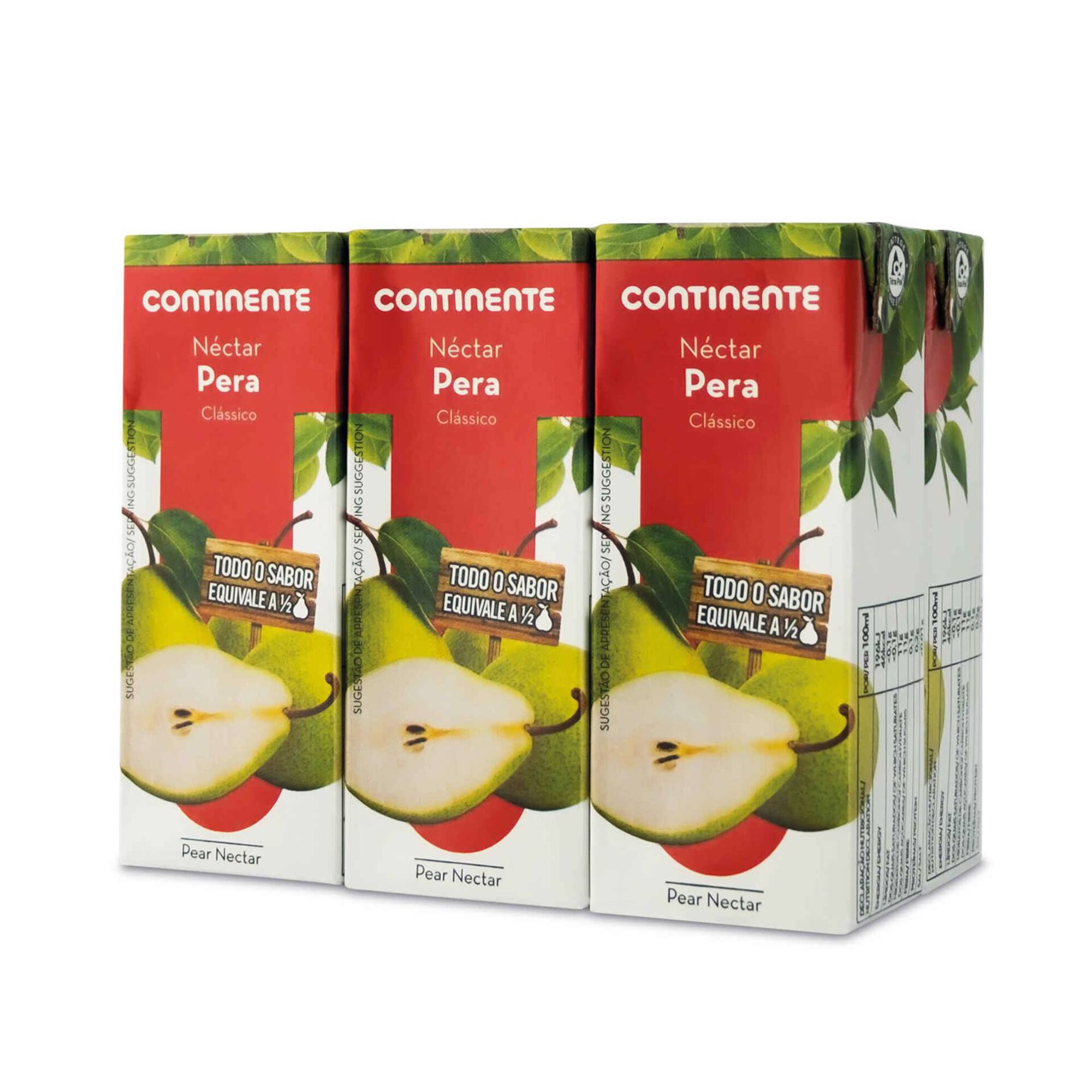 Néctar Pera - emb. 6 x 20 cl - Continente | Continente Online