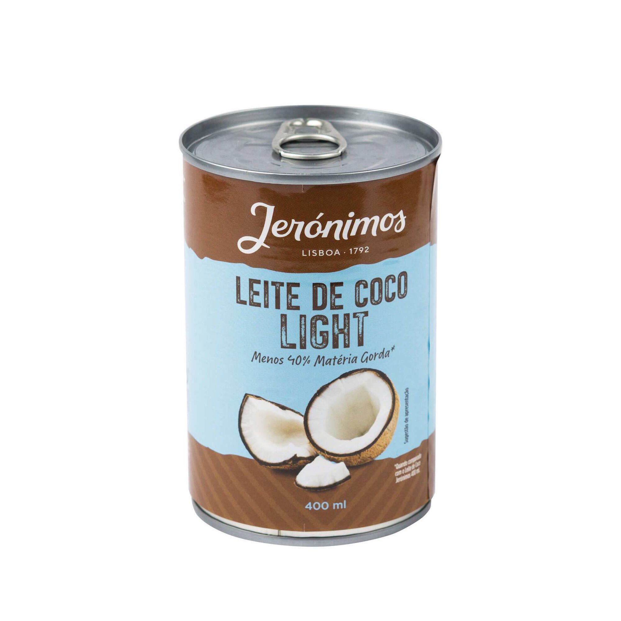 Leite de Coco Light emb. 400 ml - Jerónimos | Continente