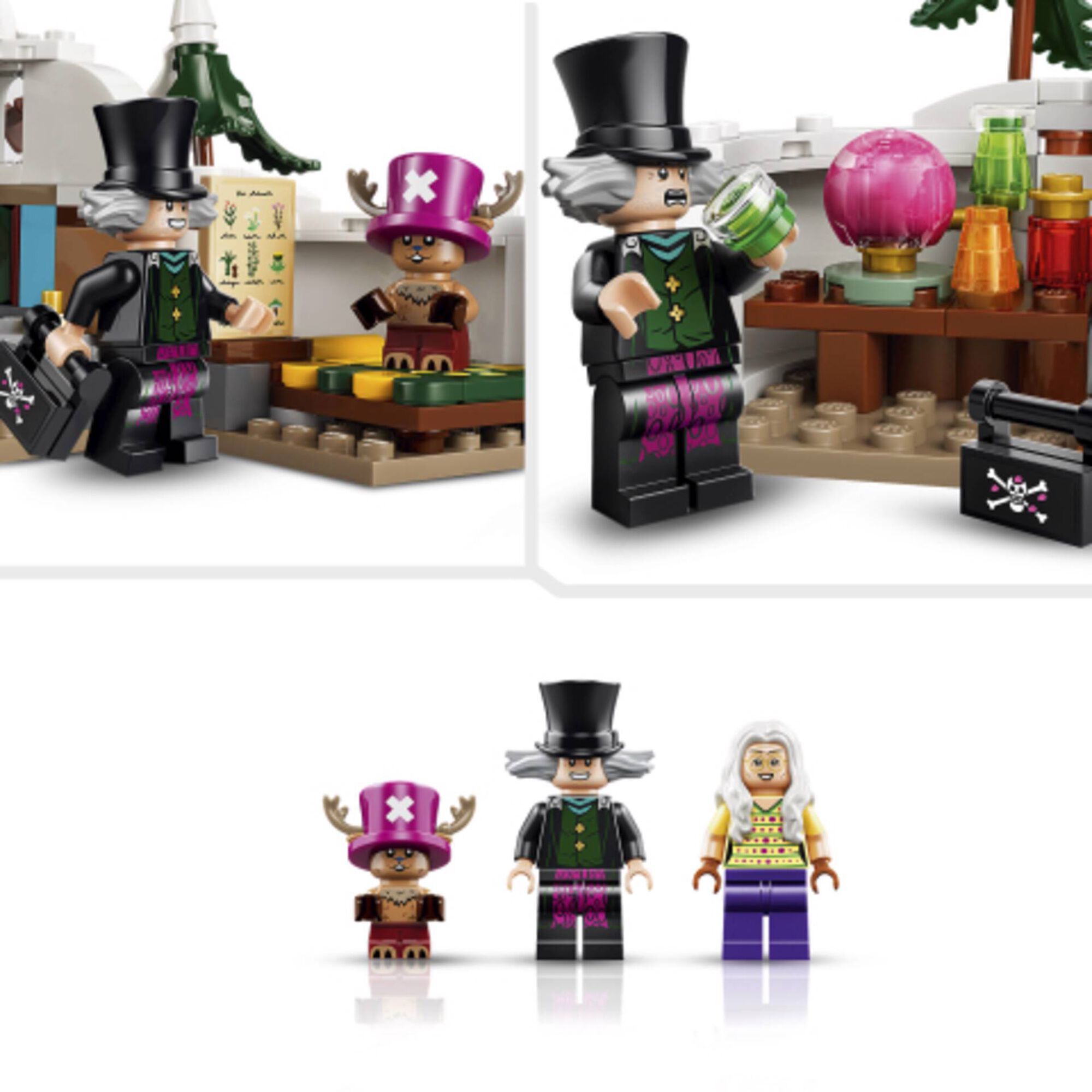 LEGO One Piece - Esconderijo do Dr. Hiriluk - 75641 | Continente Online