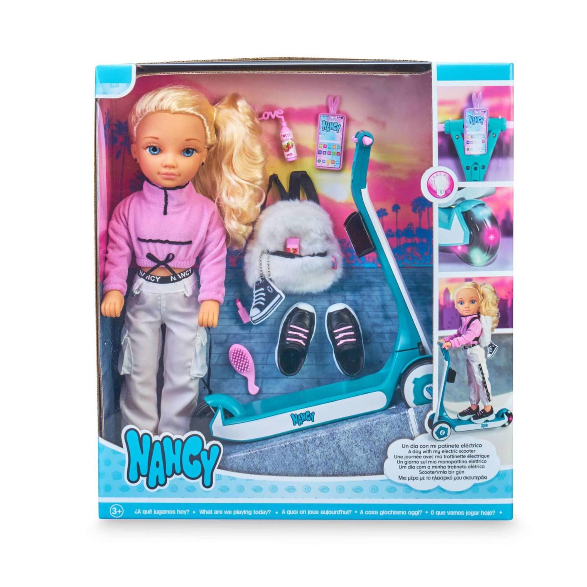 Boneca Nancy - Um Dia com a Minha Trotinete | Continente Online