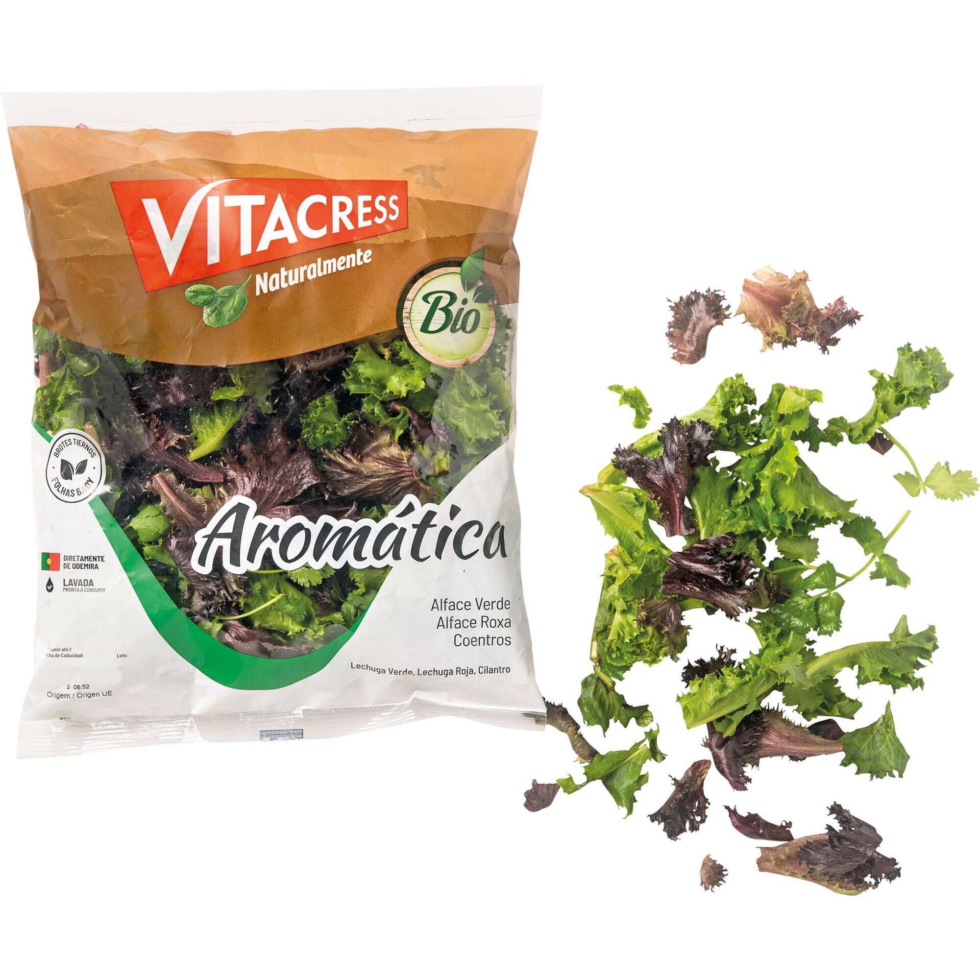 Salada Aromática Biológica Vitacress - emb. 100 gr | Continente Online