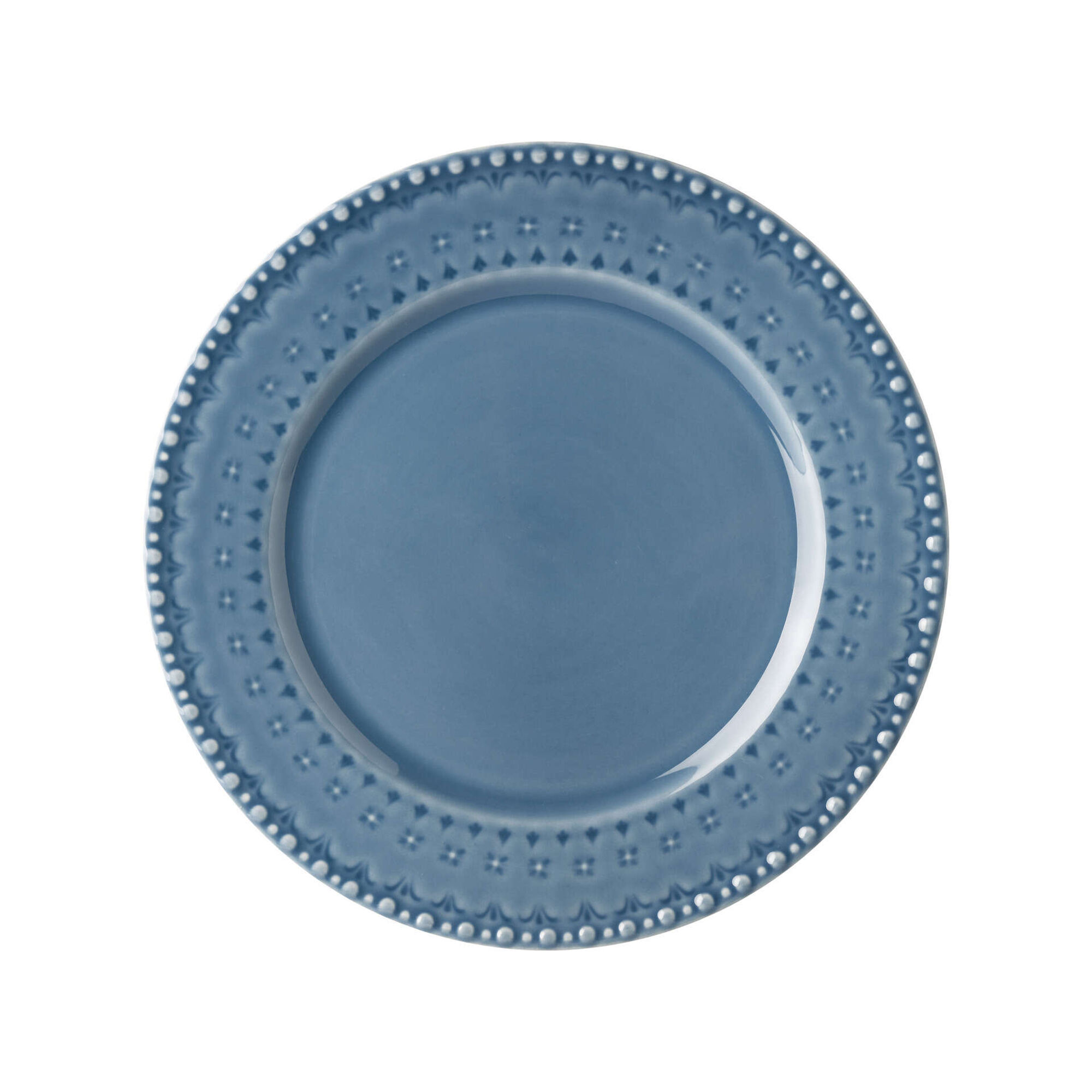 Prato Raso 27cm Azul Monsaraz