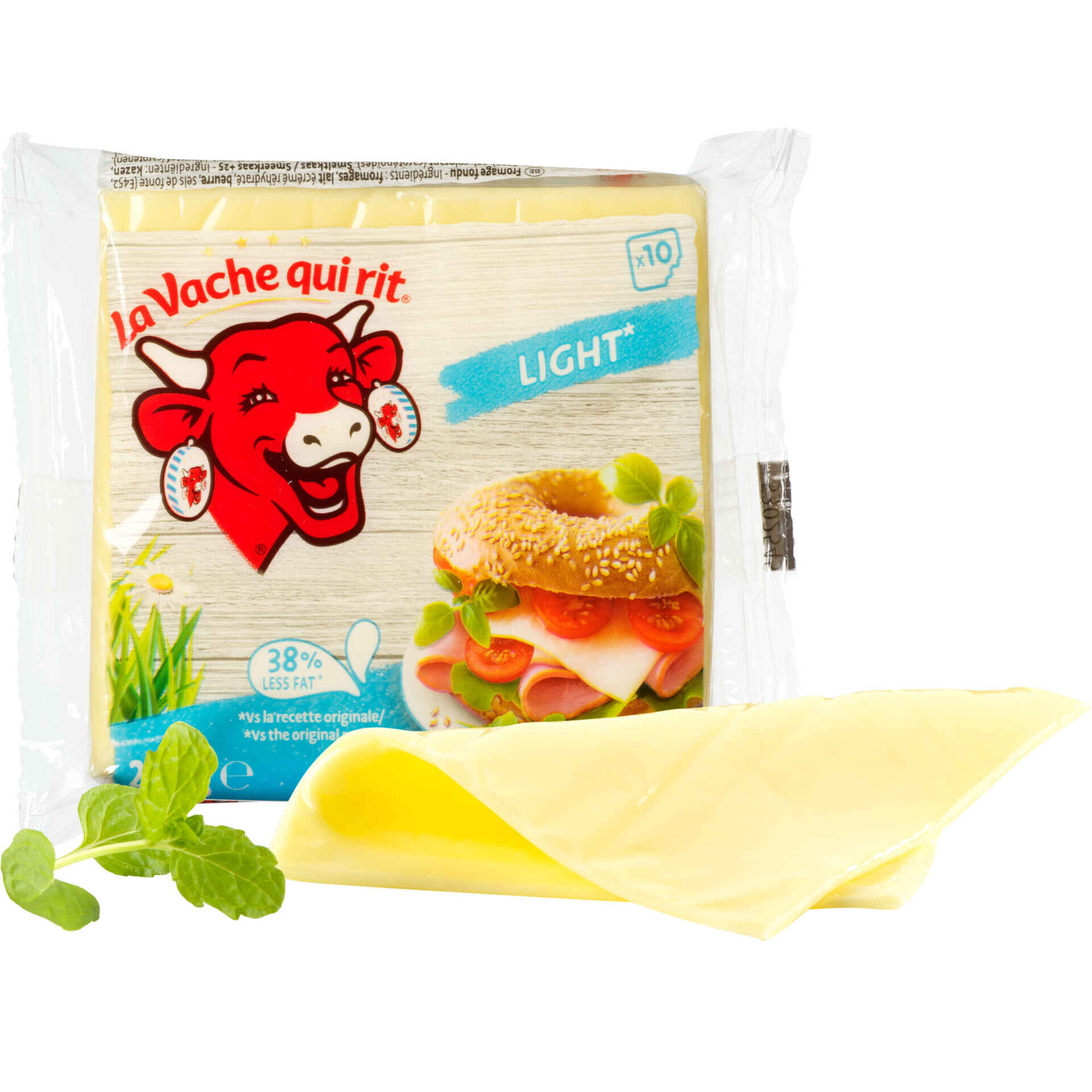 Queijo Fundido Light Fatiado A Vaca que ri - emb. 200 gr | Continente ...