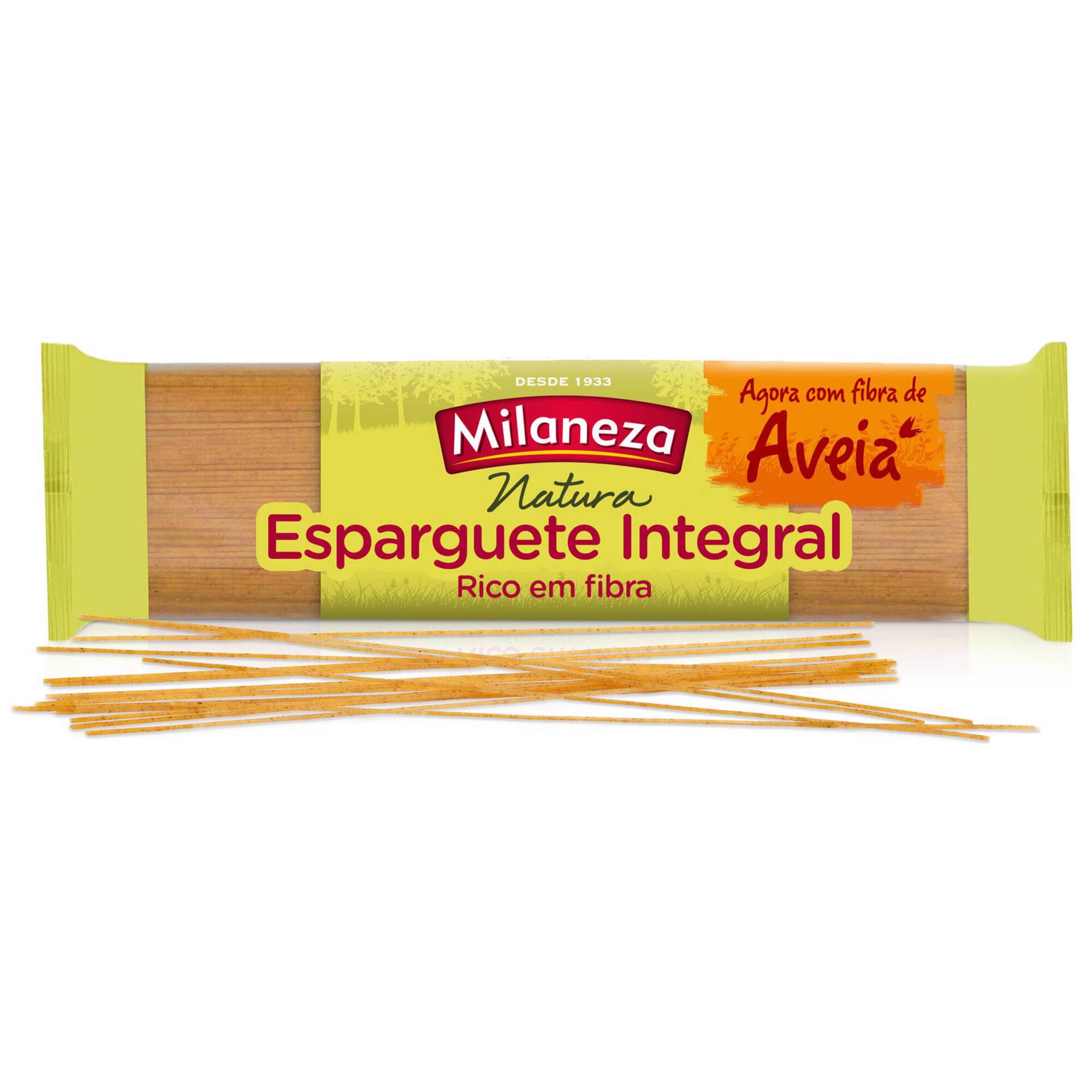 Massa Esparguete Integral com Aveia emb. 500 gr - Milaneza | Continente