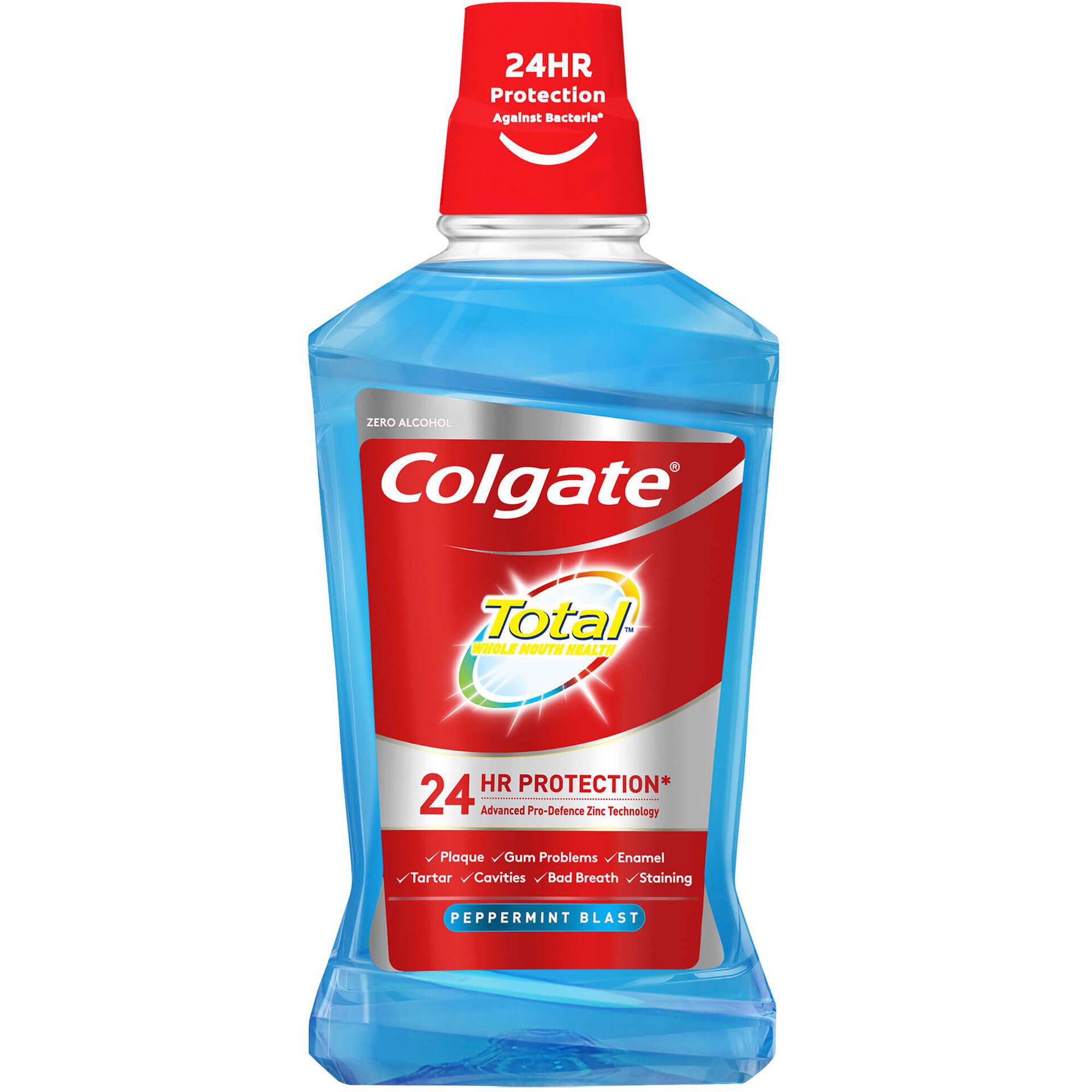 Elixir Bucal Proteção Total Avançada 24 Horas Colgate - emb. 500 ml ...