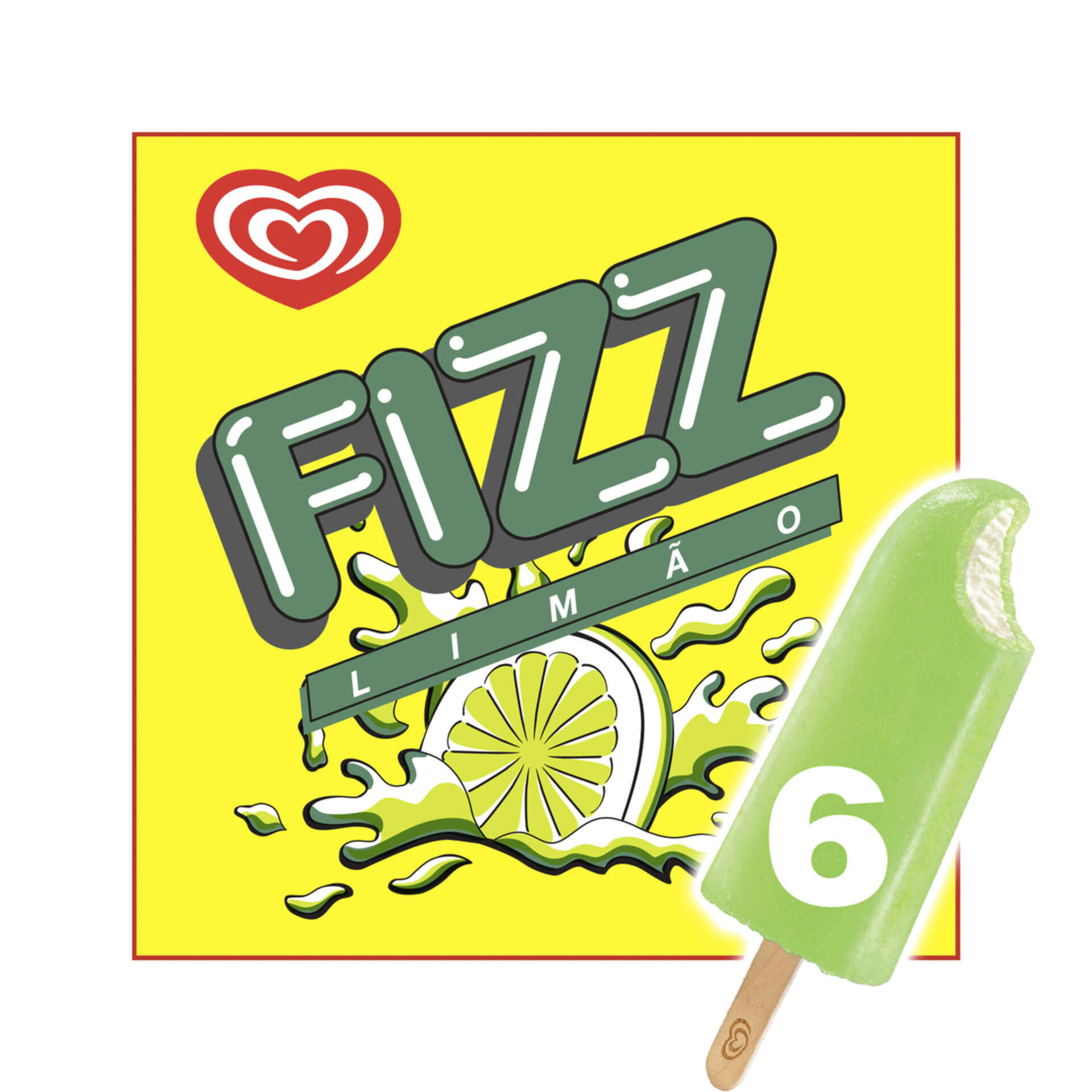 Gelado Fizz Limão Olá - emb. 330 ml (6 un) | Continente Online
