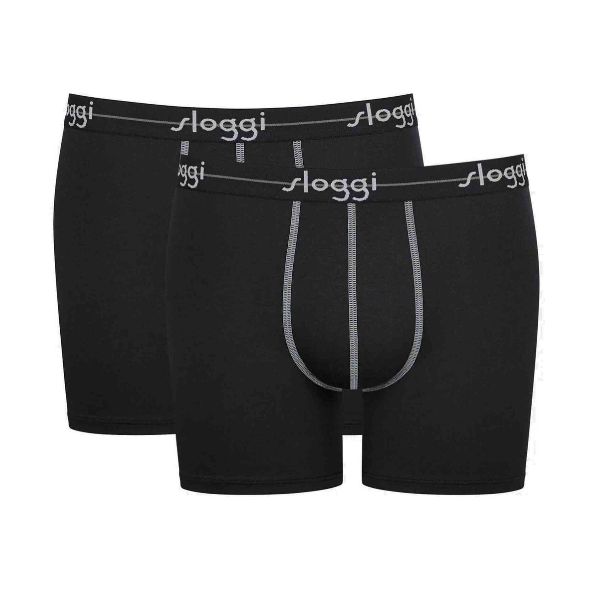 Conjunto 2 Boxers Pretos Homem Sloggi - emb. 2 un | Continente Online