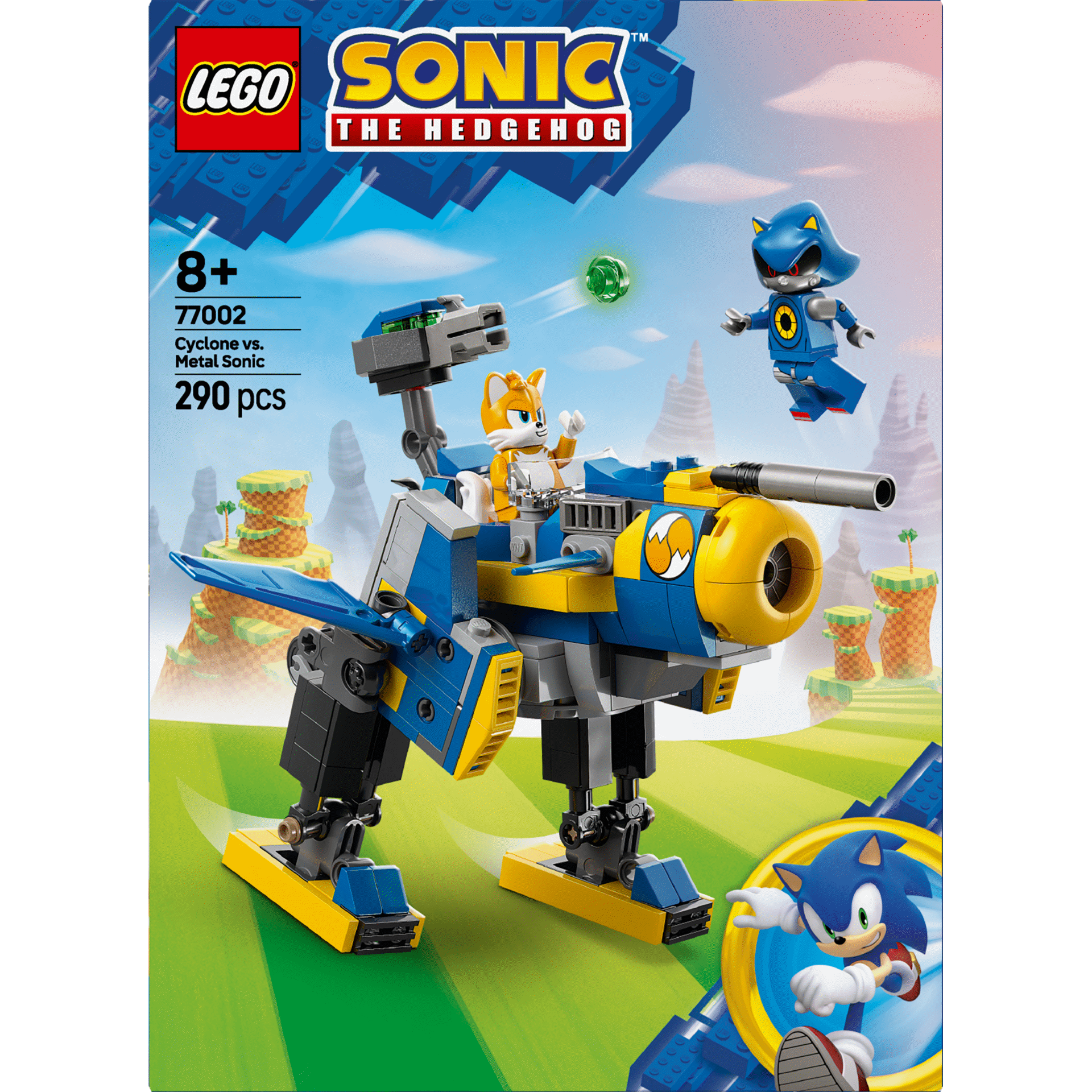 Cyclone contra Metal Sonic - 77002 LEGO Sonic The Hedgehog | Continente ...