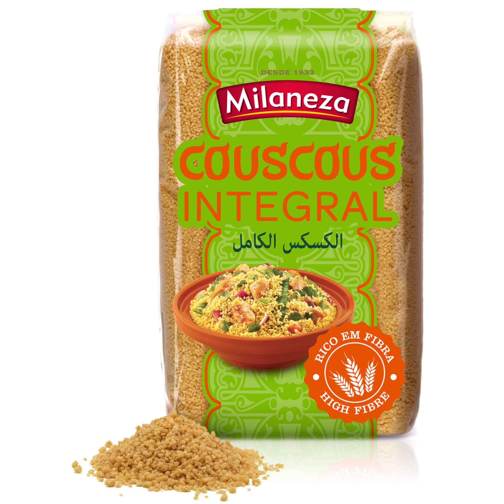 Couscous Integral emb. 500 gr - Milaneza | Continente
