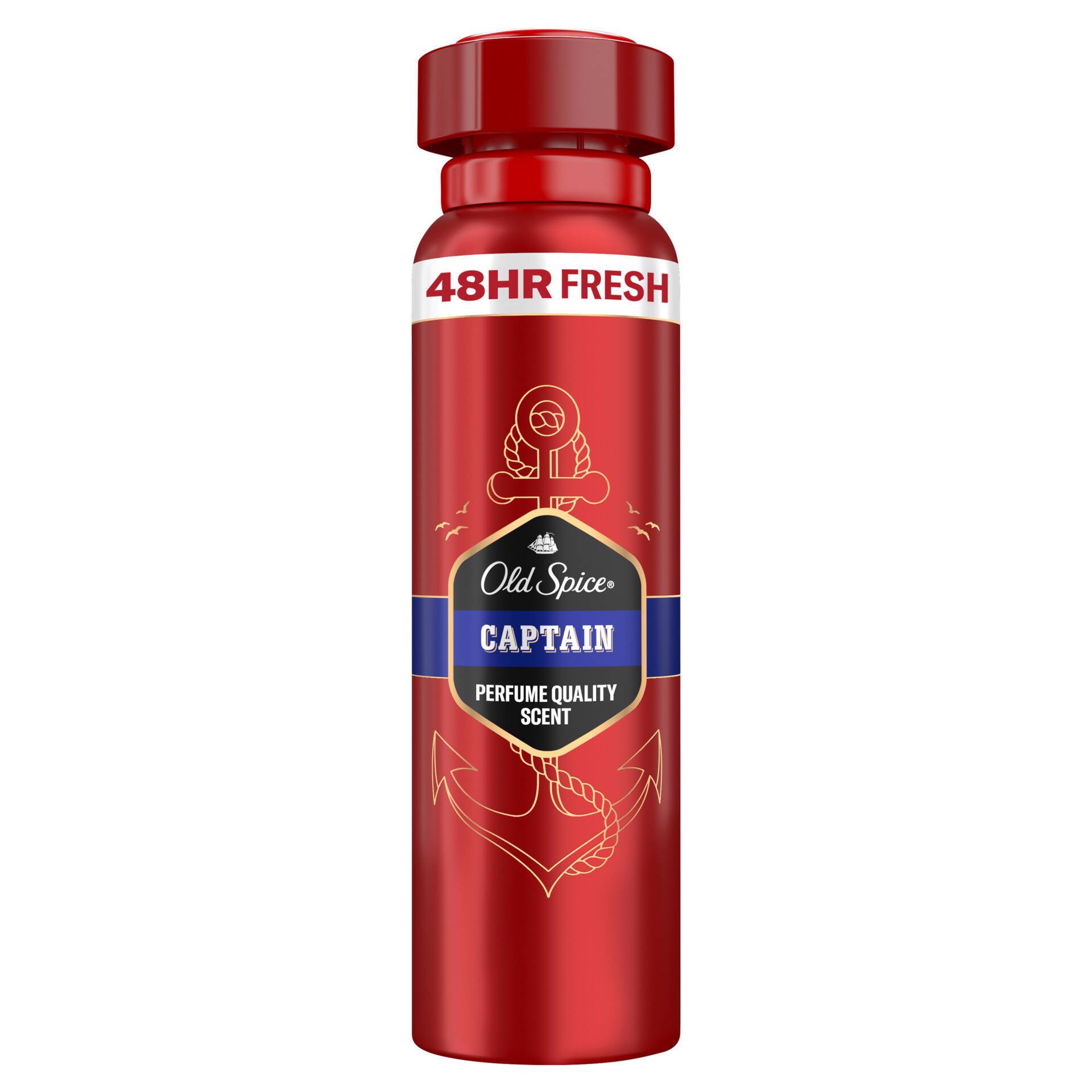 Desodorizante Spray Captain Old Spice - emb. 150 ml | Continente Online