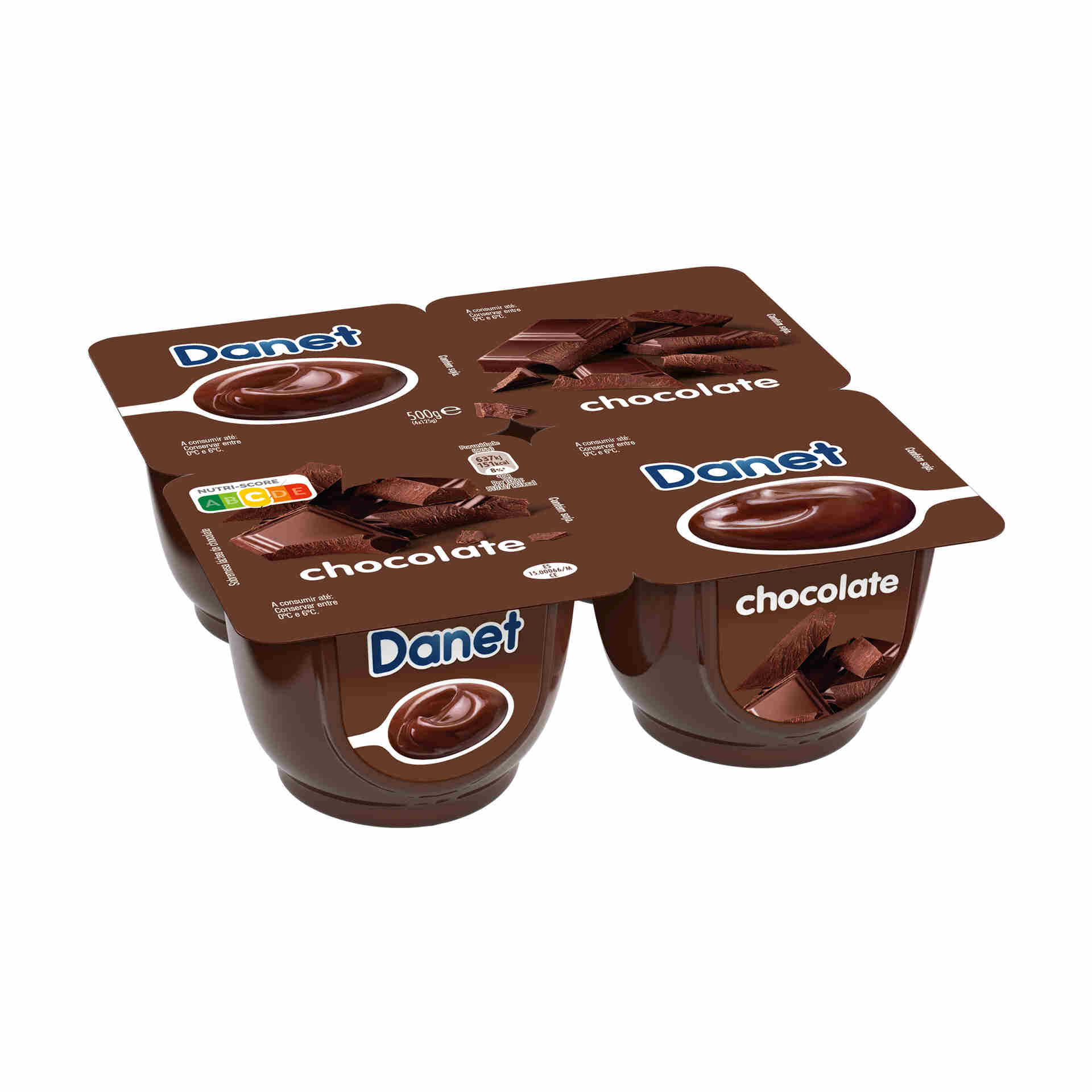 Creme de Chocolate Danet Danone - emb. 500 gr (4 un) | Continente Online