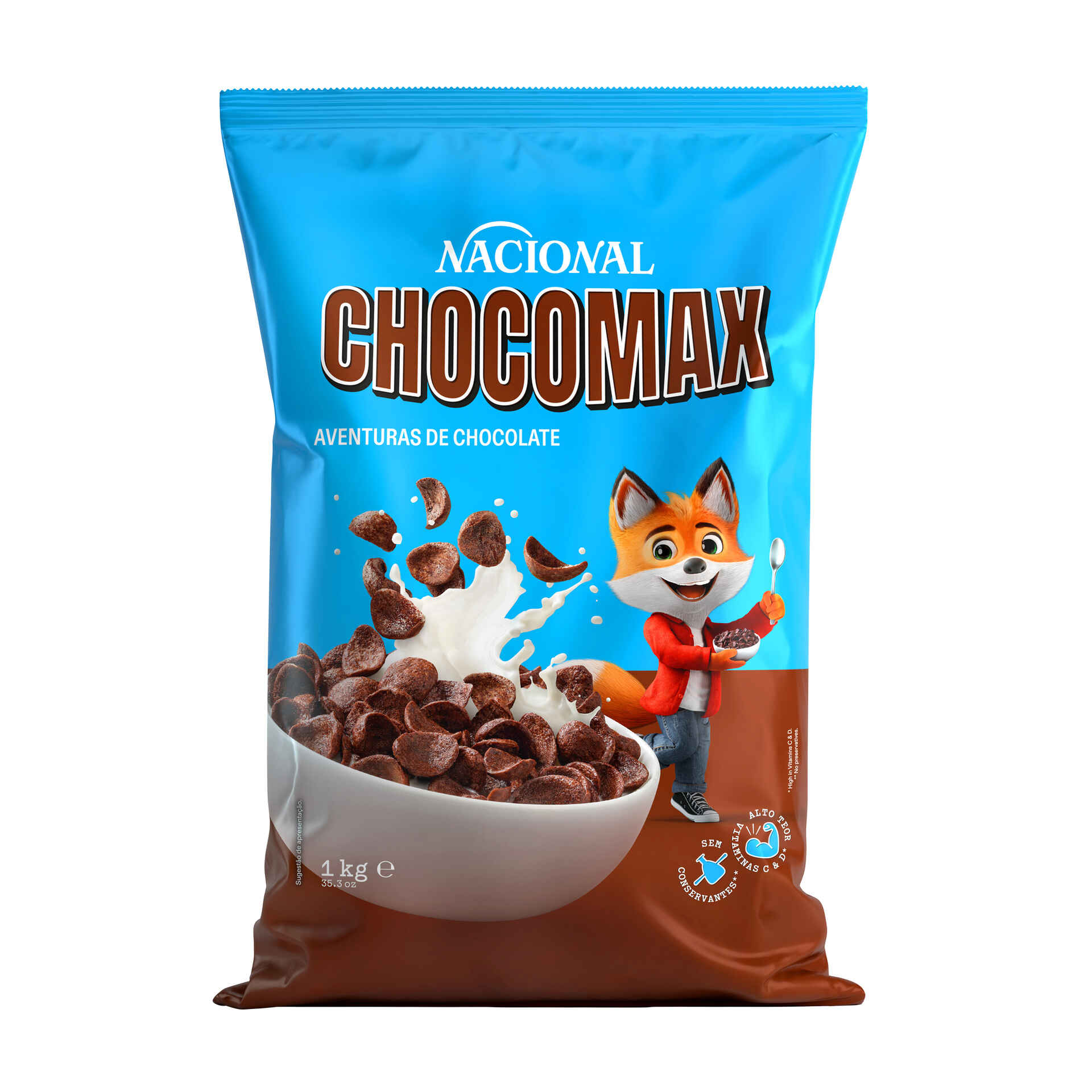 Cereais Chocomax Nacional - emb. 1 kg | Continente Online