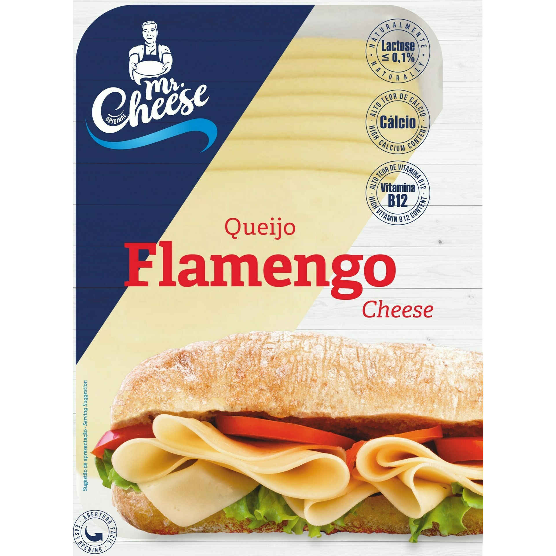 Queijo Flamengo Fatiado Mr. Cheese - emb. 400 gr | Continente Online