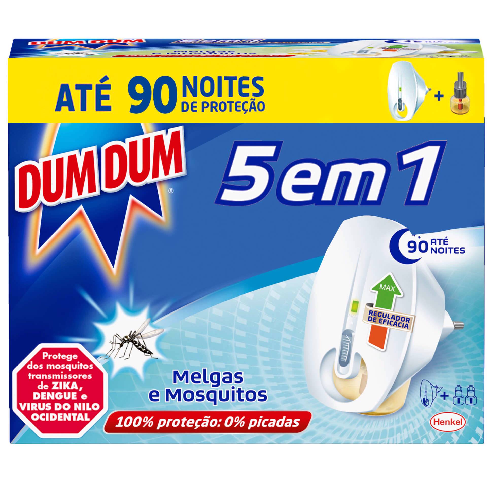 Inseticida Elétrico Melgas e Mosquitos Dum Dum - 90 noites | Continente ...