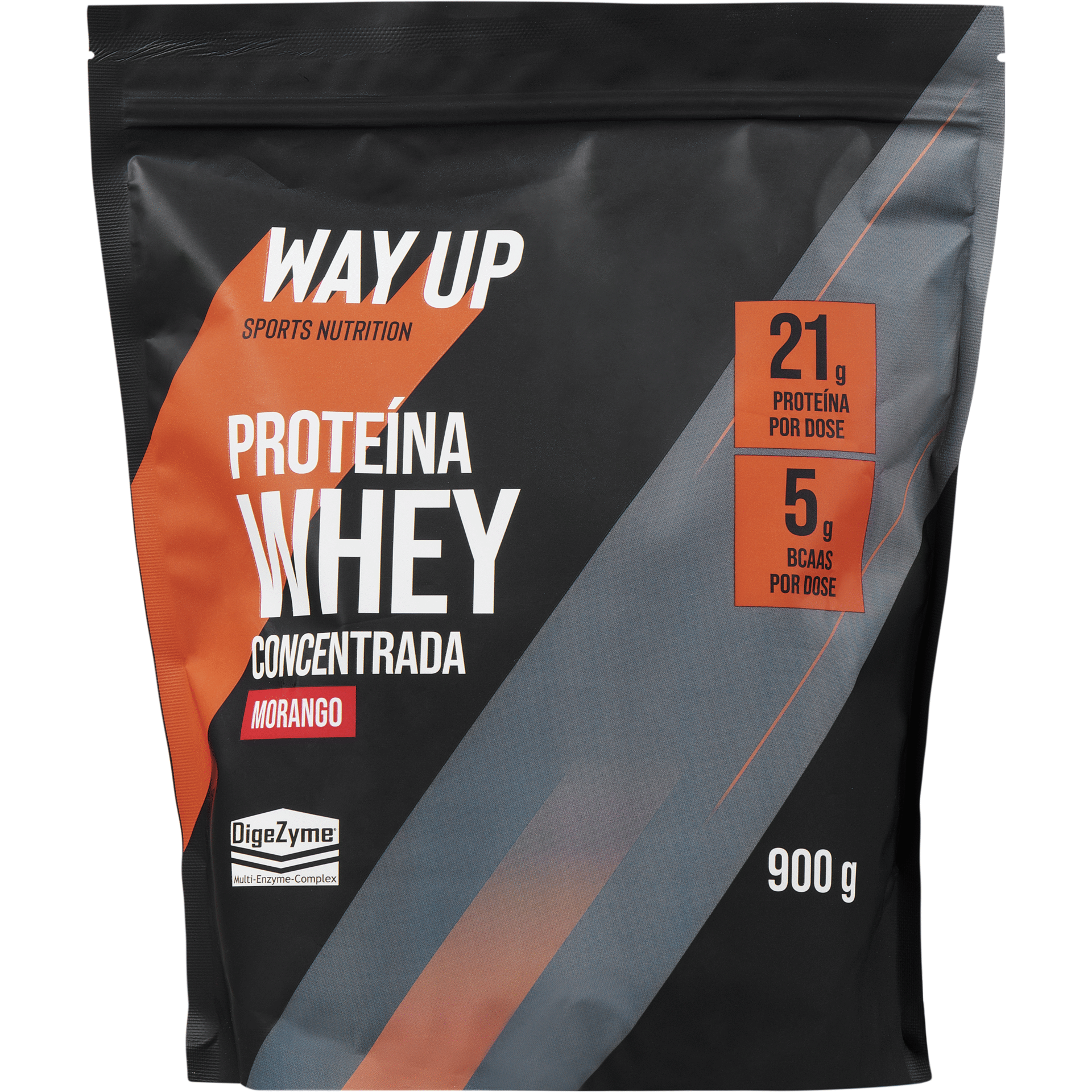 Proteína Whey Concentrada Morango Way Up - emb. 900 gr | Continente Online