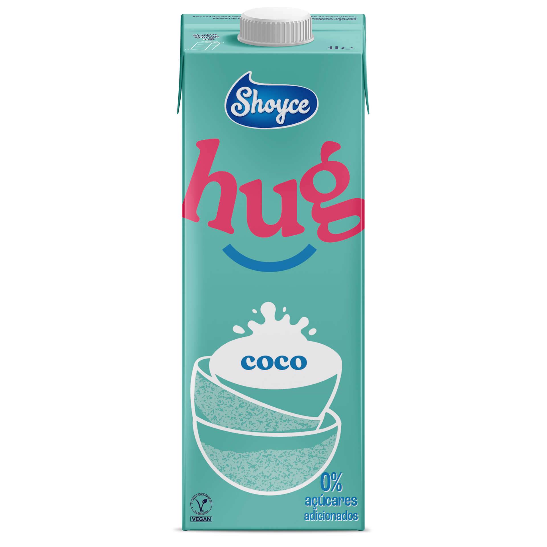 Bebida Vegetal de Coco Shoyce Hug - emb. 1 lt | Continente Online