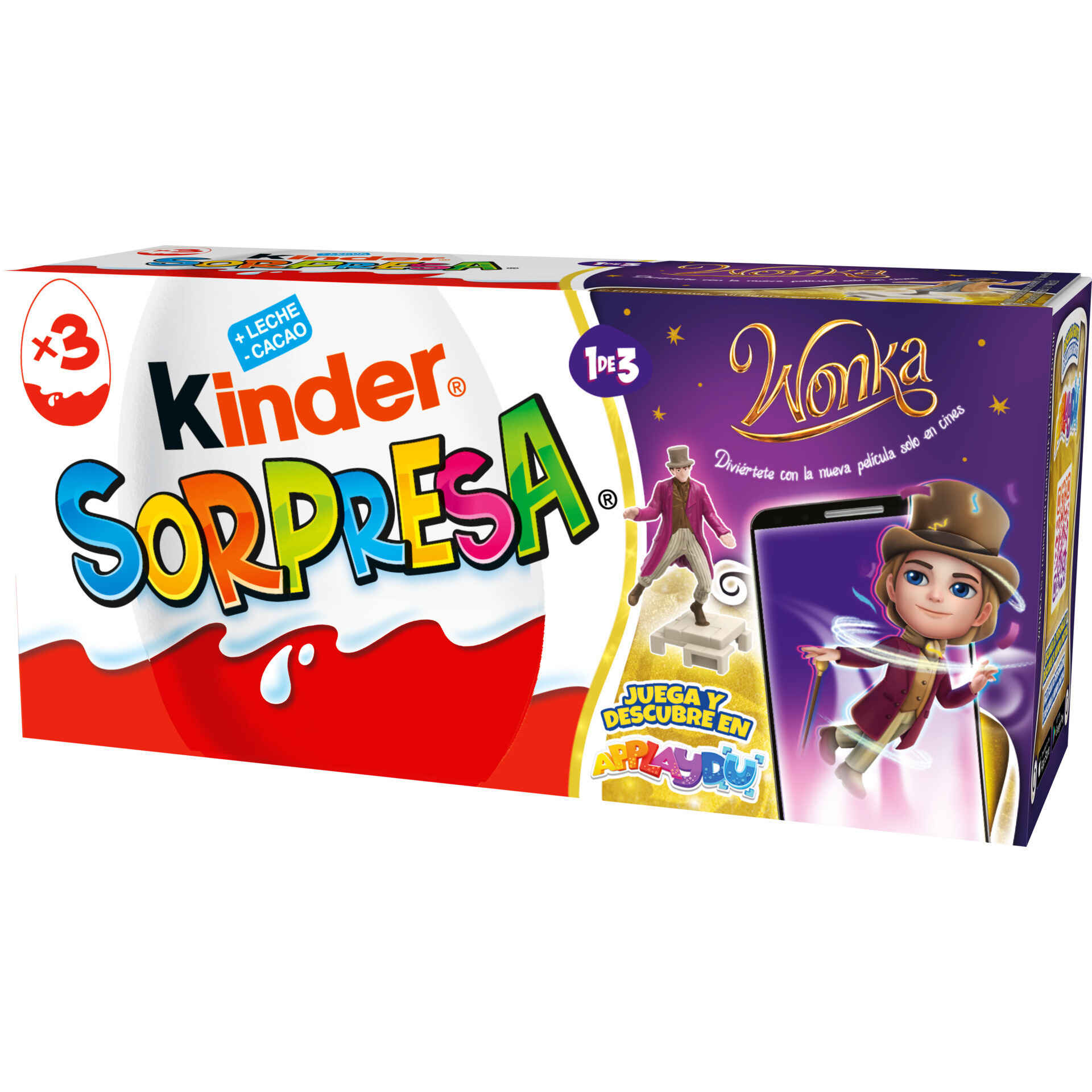 Ovo de Chocolate de Leite Kinder Surpresa | Continente Online