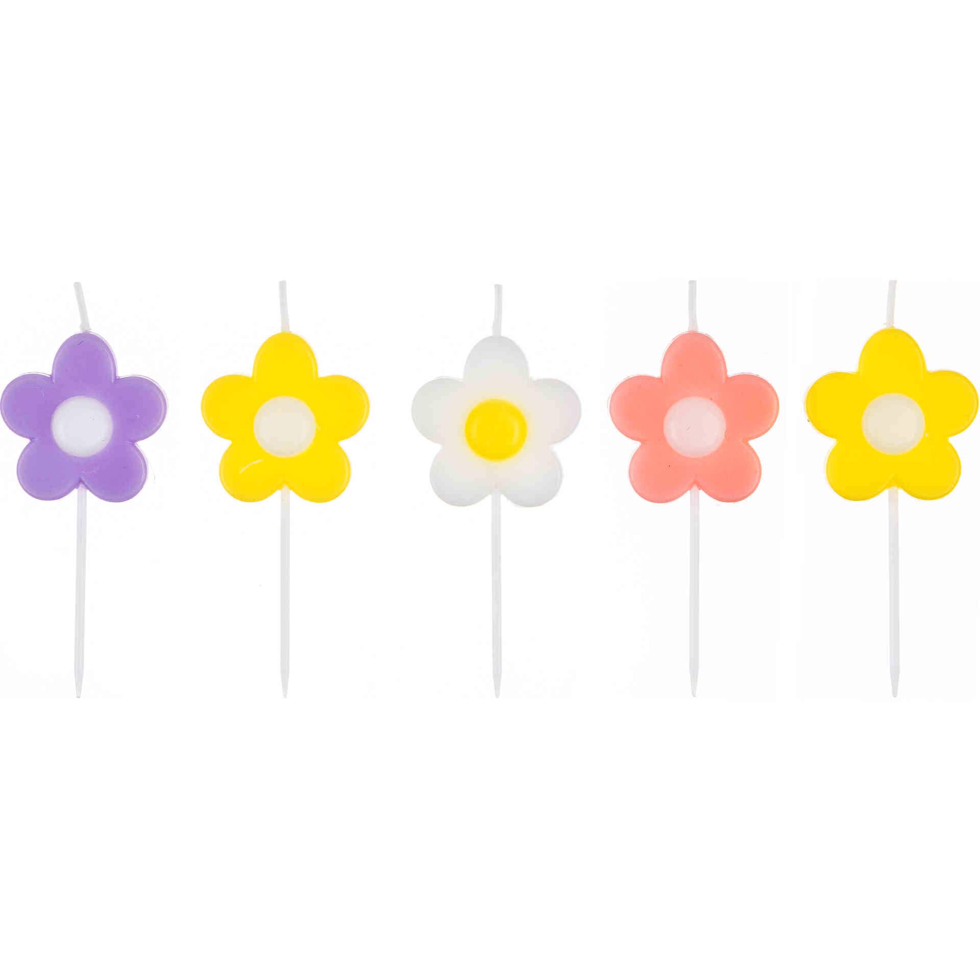 Conjunto 5 Velas Flores Kasa | Continente Online