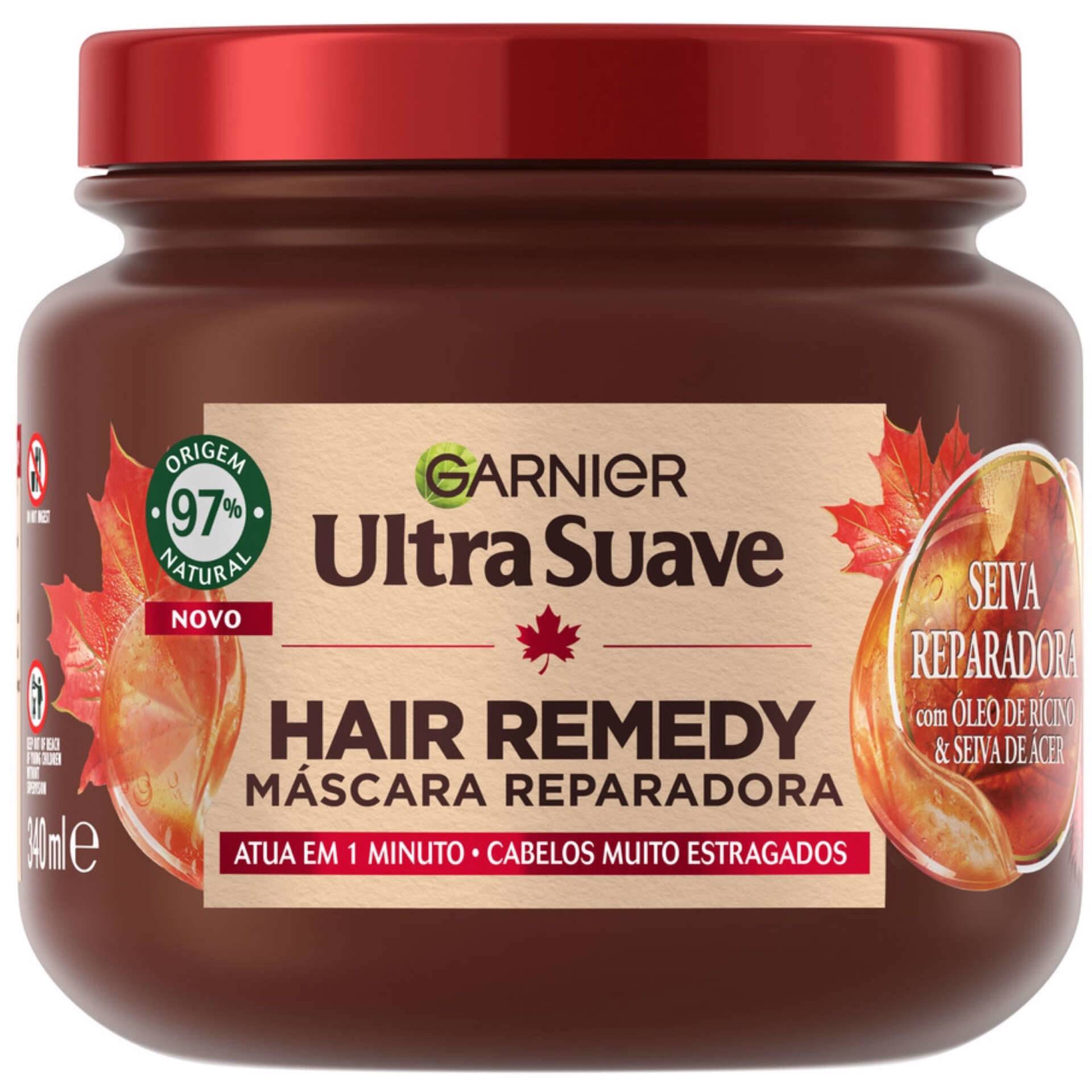 Máscara Cabelo Ultra Suave Seiva Reparadora - emb. 340 ml - Ultra Suave ...