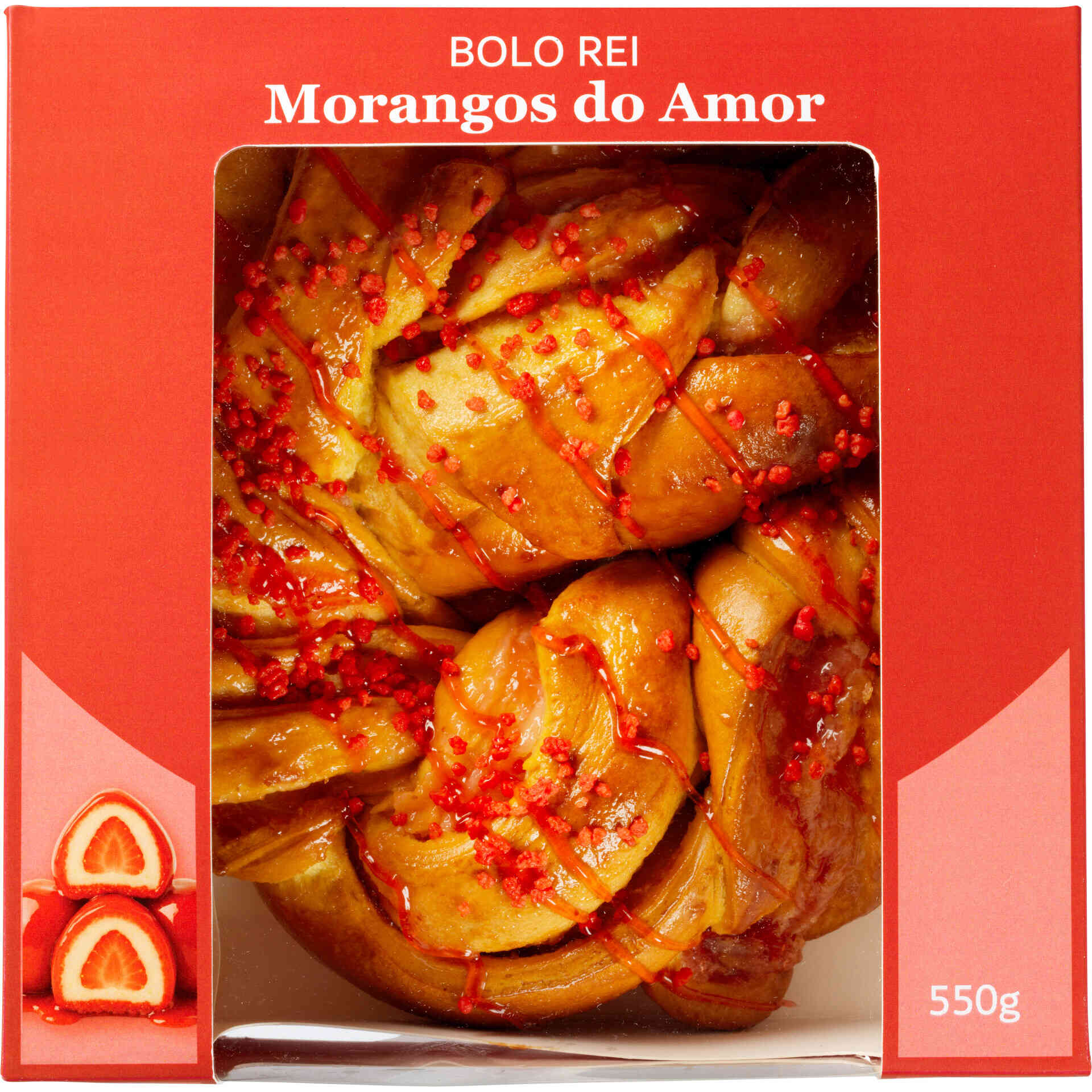 Bolo-Rei Morangos do Amor Continente | Continente Online