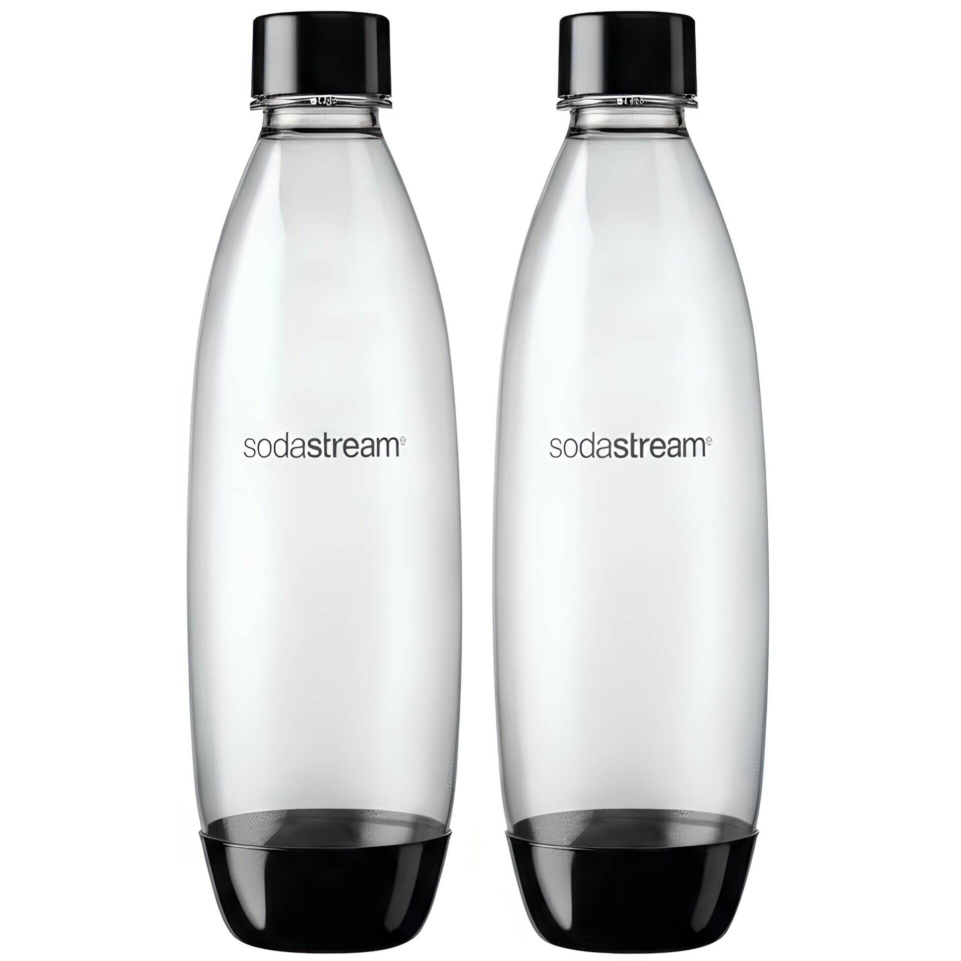 Conjunto 2 Garrafas 1L Fuse Black Tp Sodastream | Continente Online