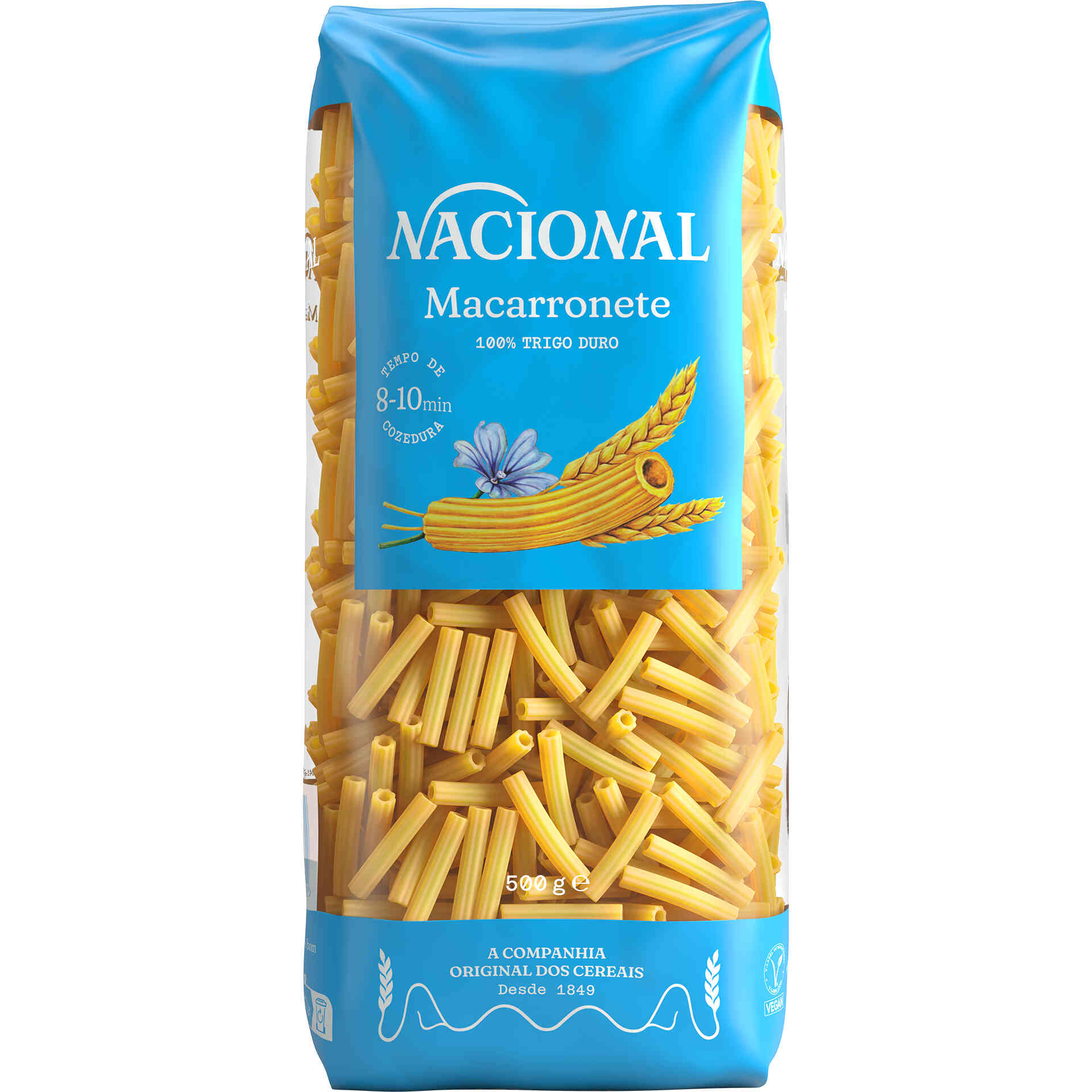 Massa Macarronete Riscado Nacional | Continente Online