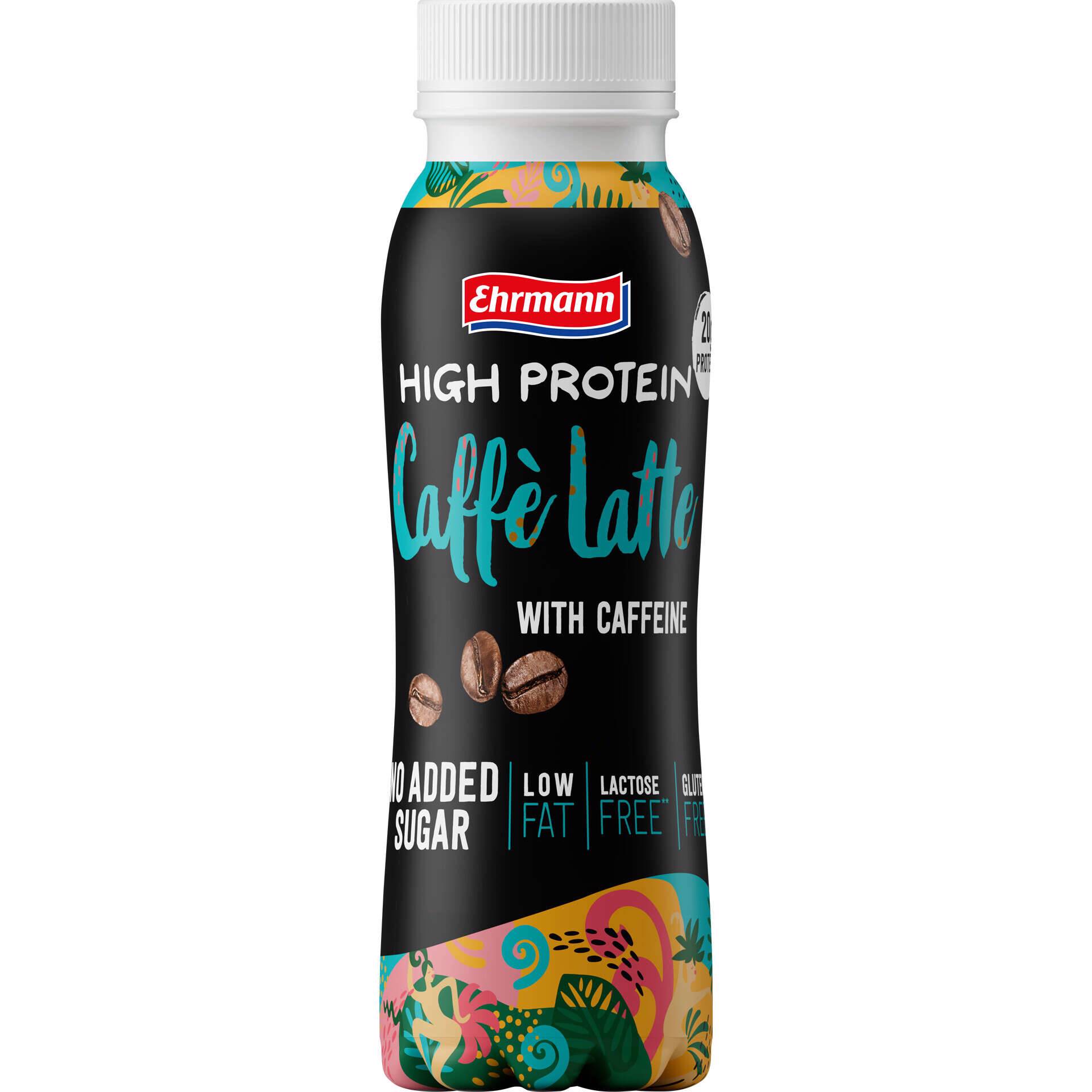 Iogurte Líquido Proteína Caffe Latte sem Lactose Ehrmann - emb. 250 ml ...
