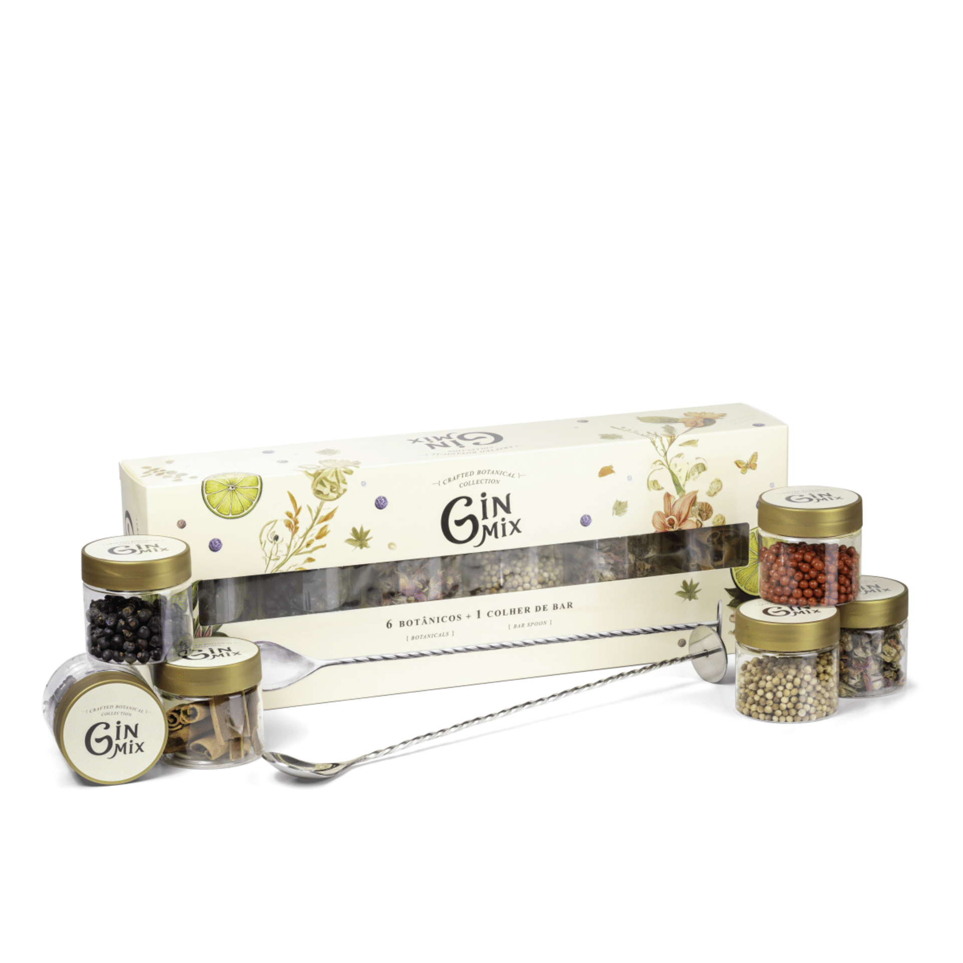 Pack Especiarias Botânicos com Colher Gin Mix | Continente Online