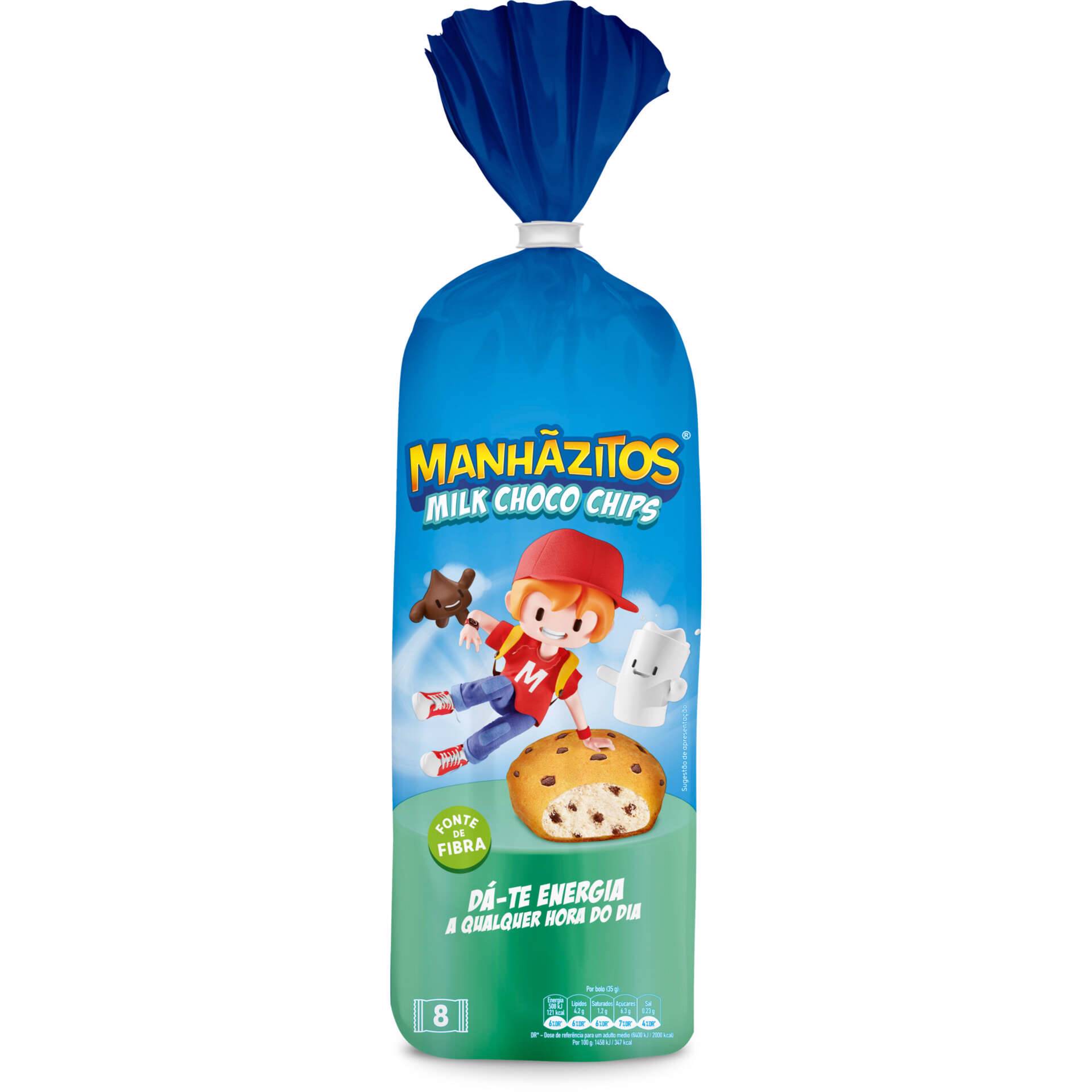 Bolo de Leite Manhãzitos - emb. 280 gr (8 un) | Continente Online