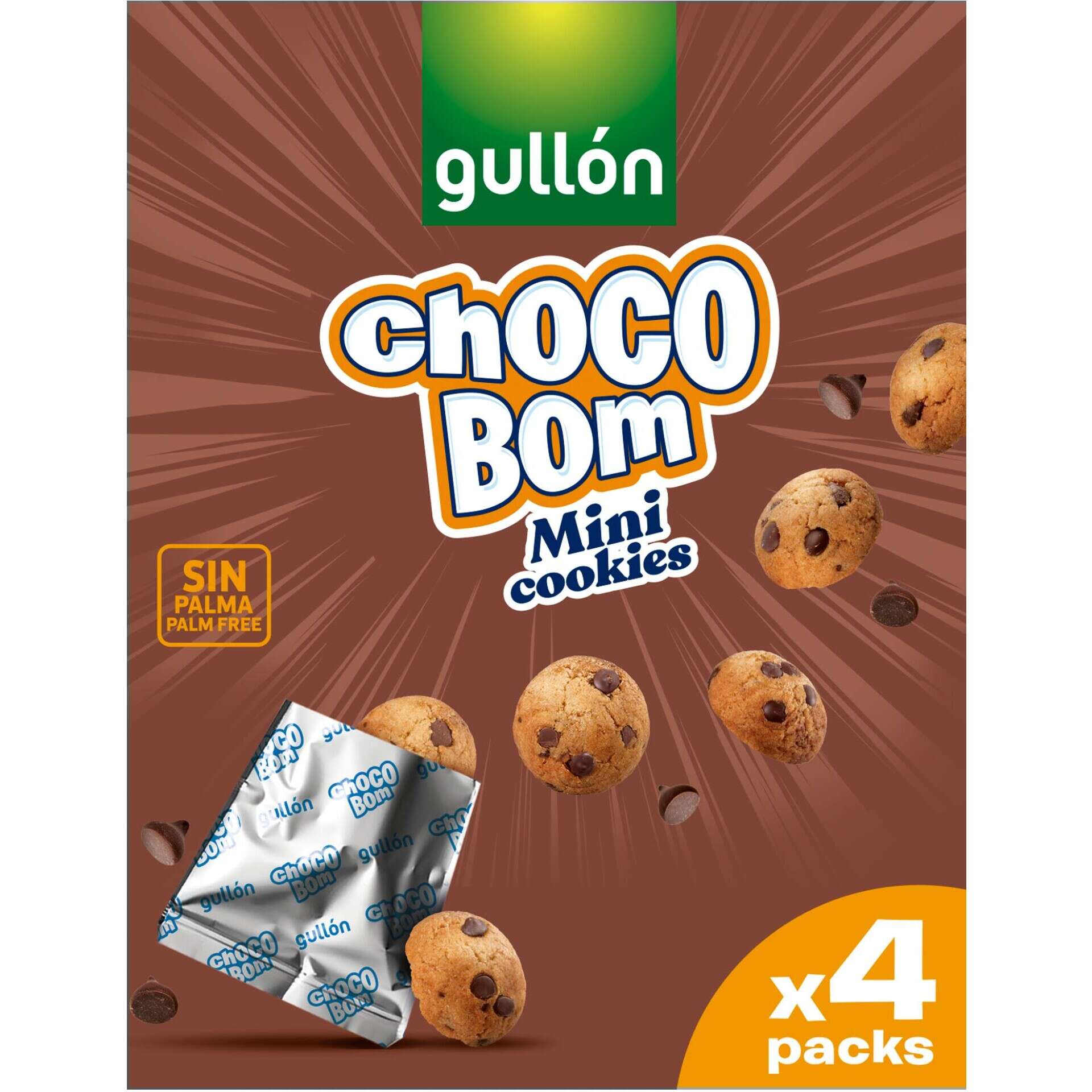 Bolachas Mini Cookies Gullón - emb. 160 gr (4 un) | Continente Online