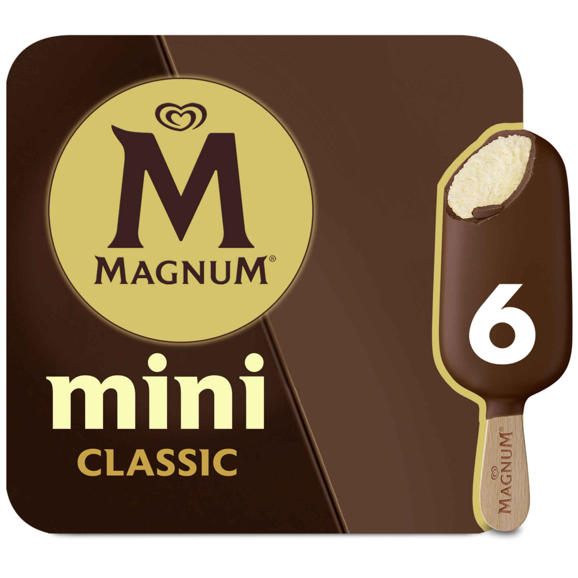 Gelado Mini Chocolate Clássico Magnum | Continente Online