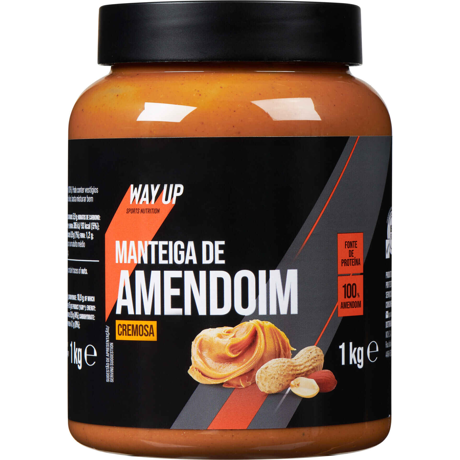 Manteiga de Amendoim Cremosa Way Up | Continente Online