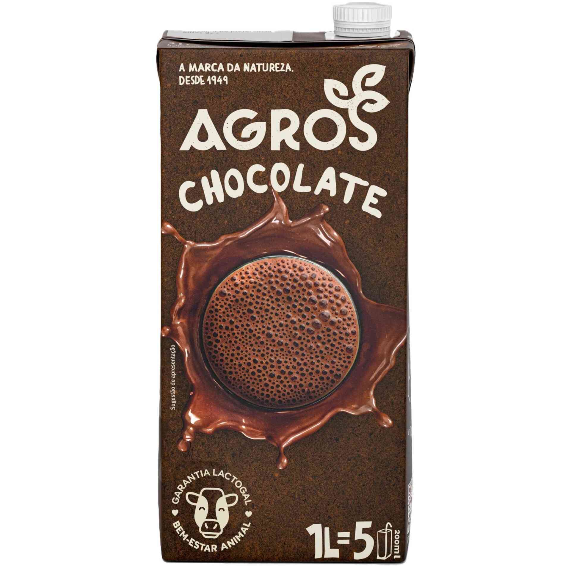 Leite Achocolatado Agros | Continente Online