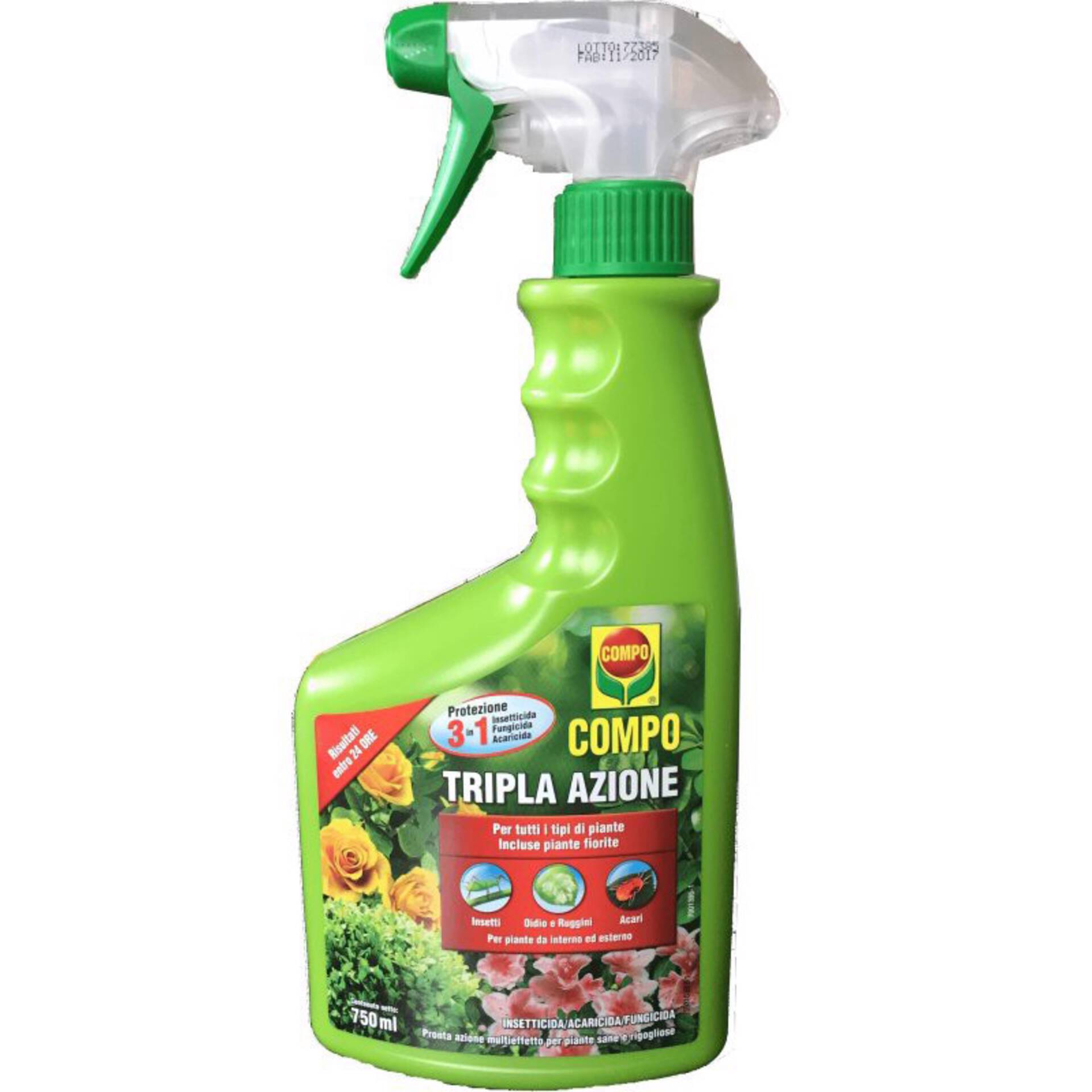 Inseticida Tripla Ação Compo - emb. 750 ml | Continente Online