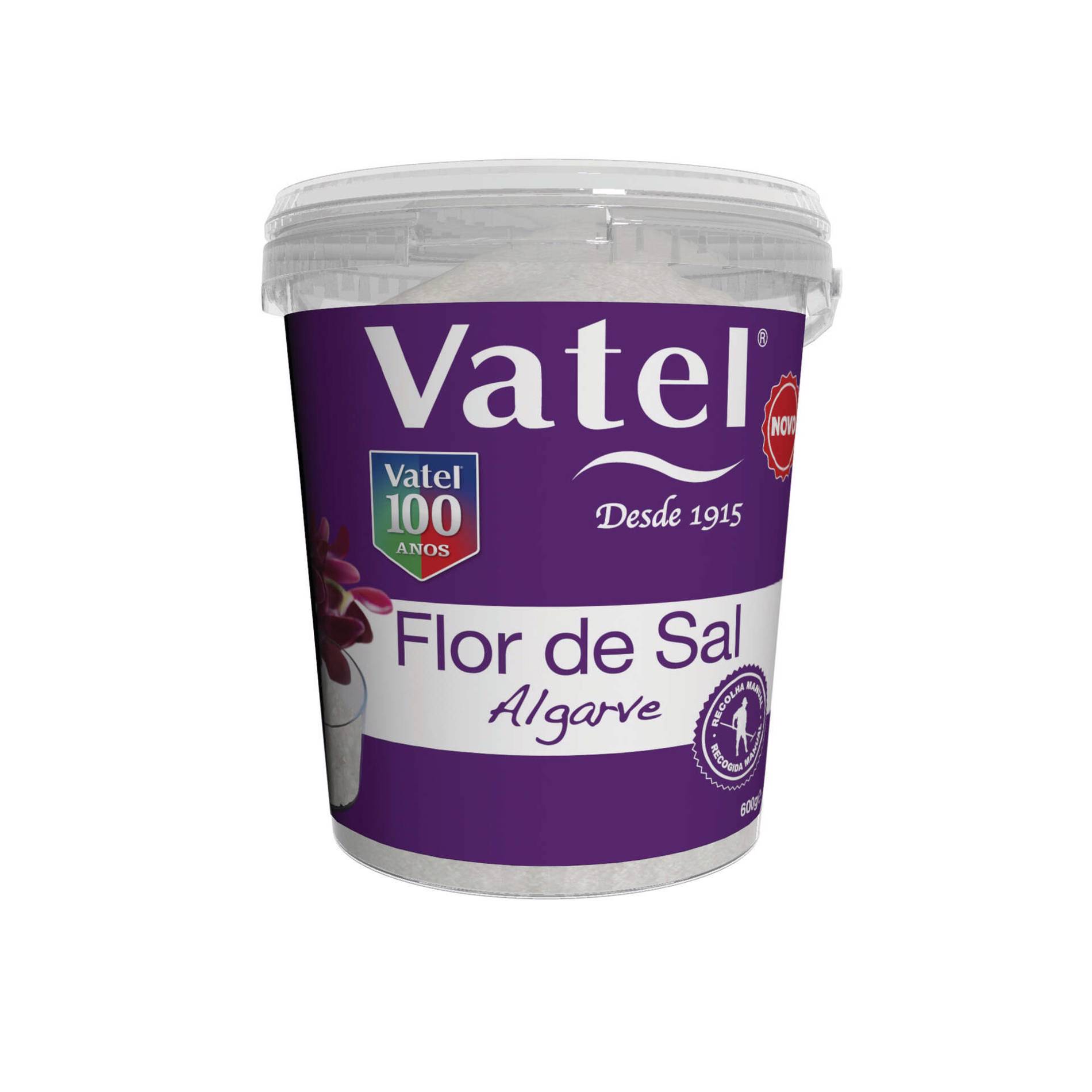 Flor de Sal Vatel - emb. 600 gr | Continente Online