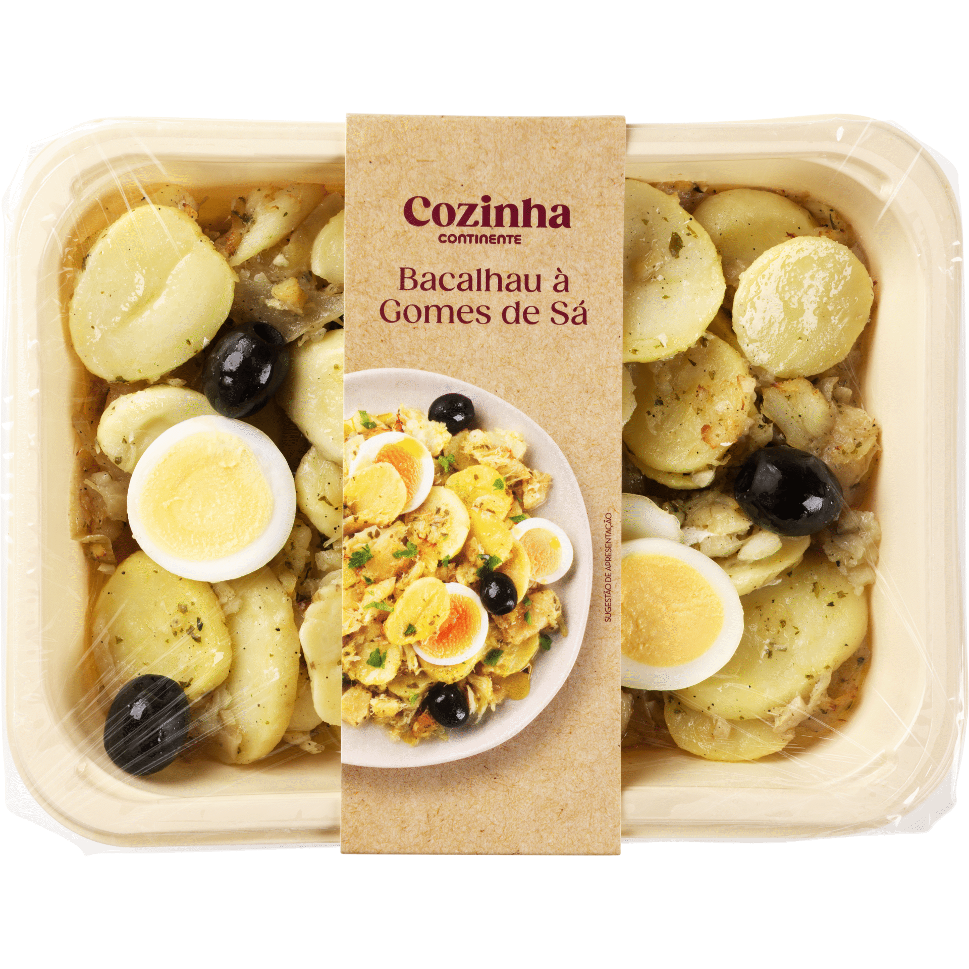 Bacalhau à Gomes de Sá Cozinha Continente - emb. 300 gr | Continente Online